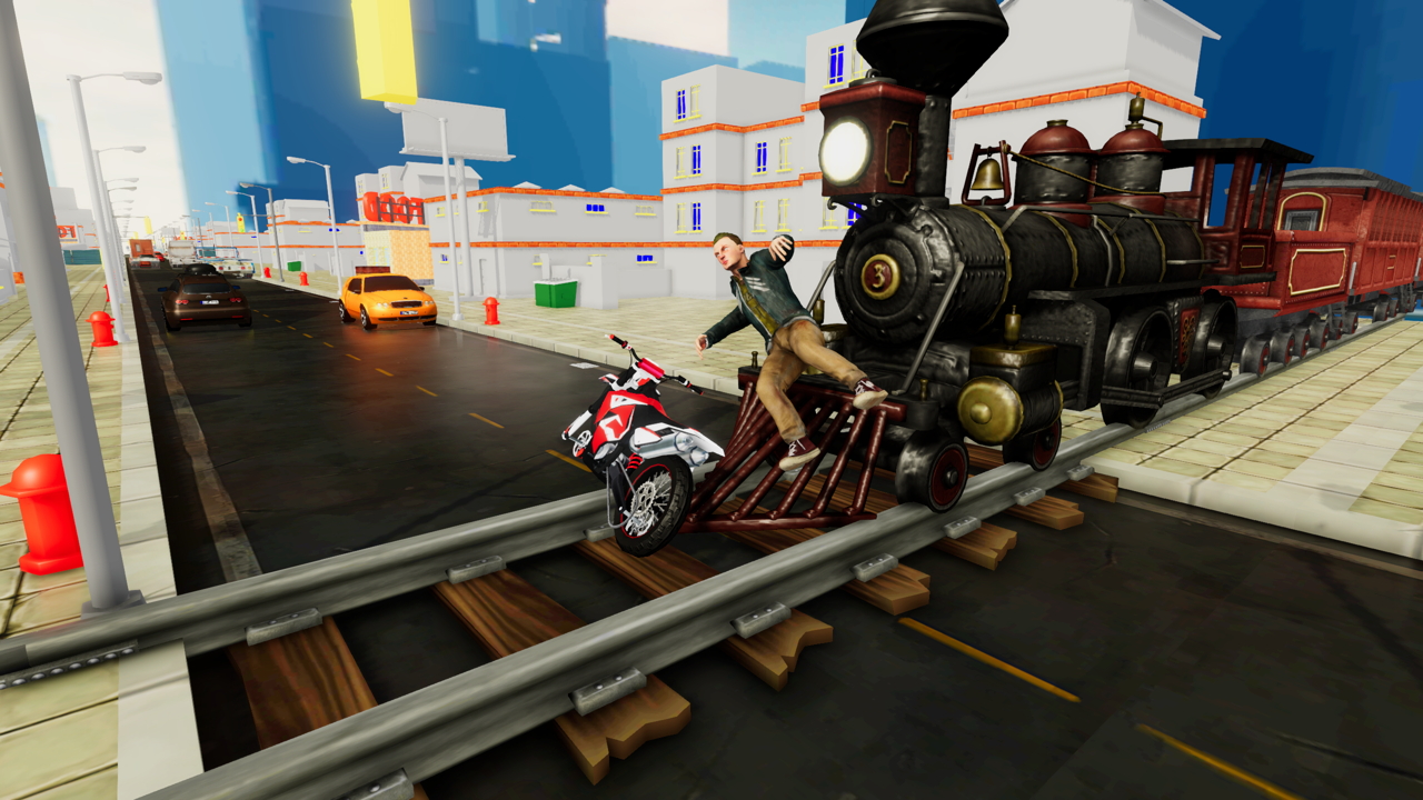 Train vélo Stunt Fever gratuit 2018: jeux de course de course de ...