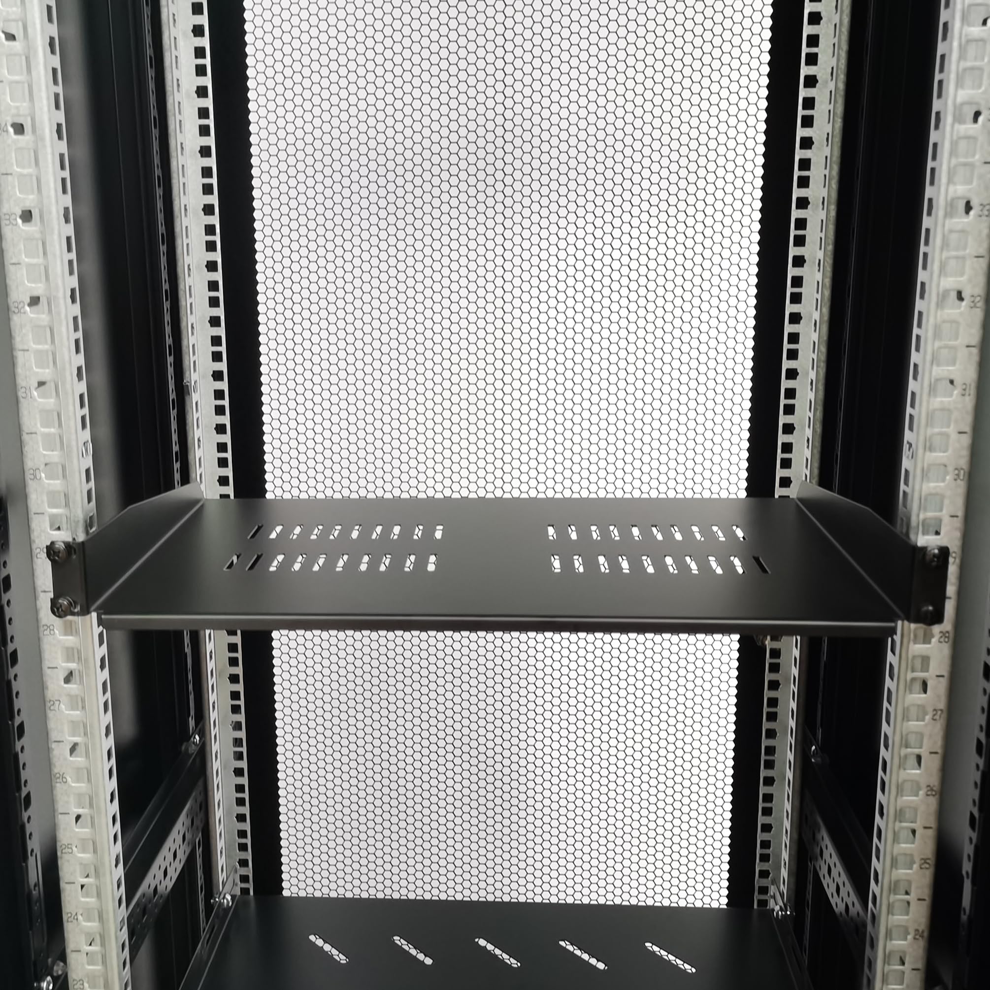 Snapklik.com : FixtureDisplays Cantilever Server Shelf Vented Shelves ...