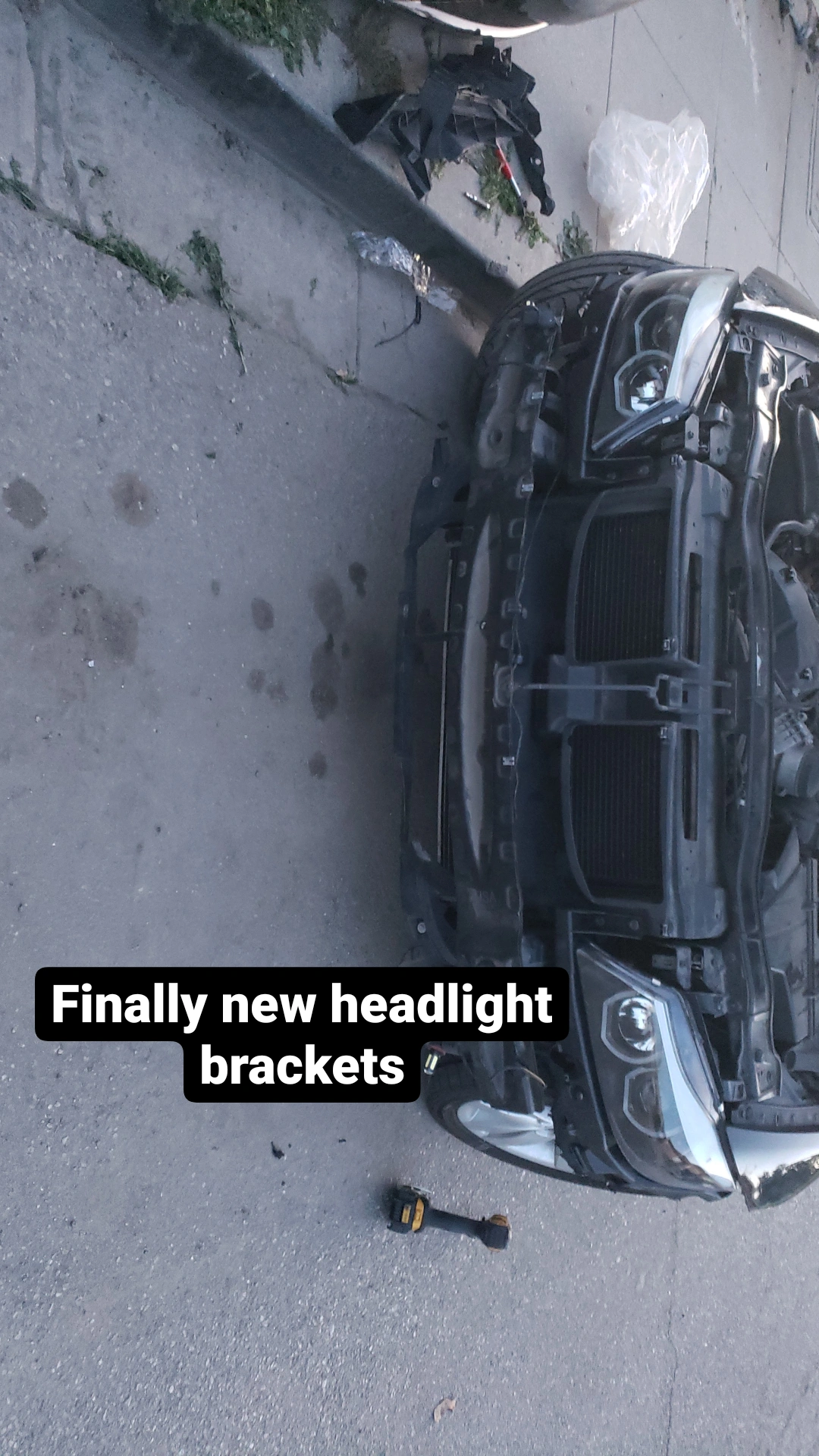 Amazon.com: AUTOPA 51647116707 Left + Right Headlight Support Frame Kit ...