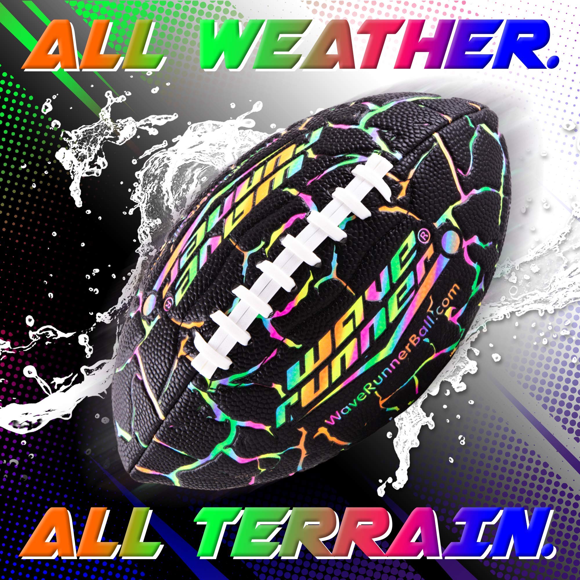 Buy WaveRunner Grip It Waterproof Football- Size 9.25 Inches with Sure ...