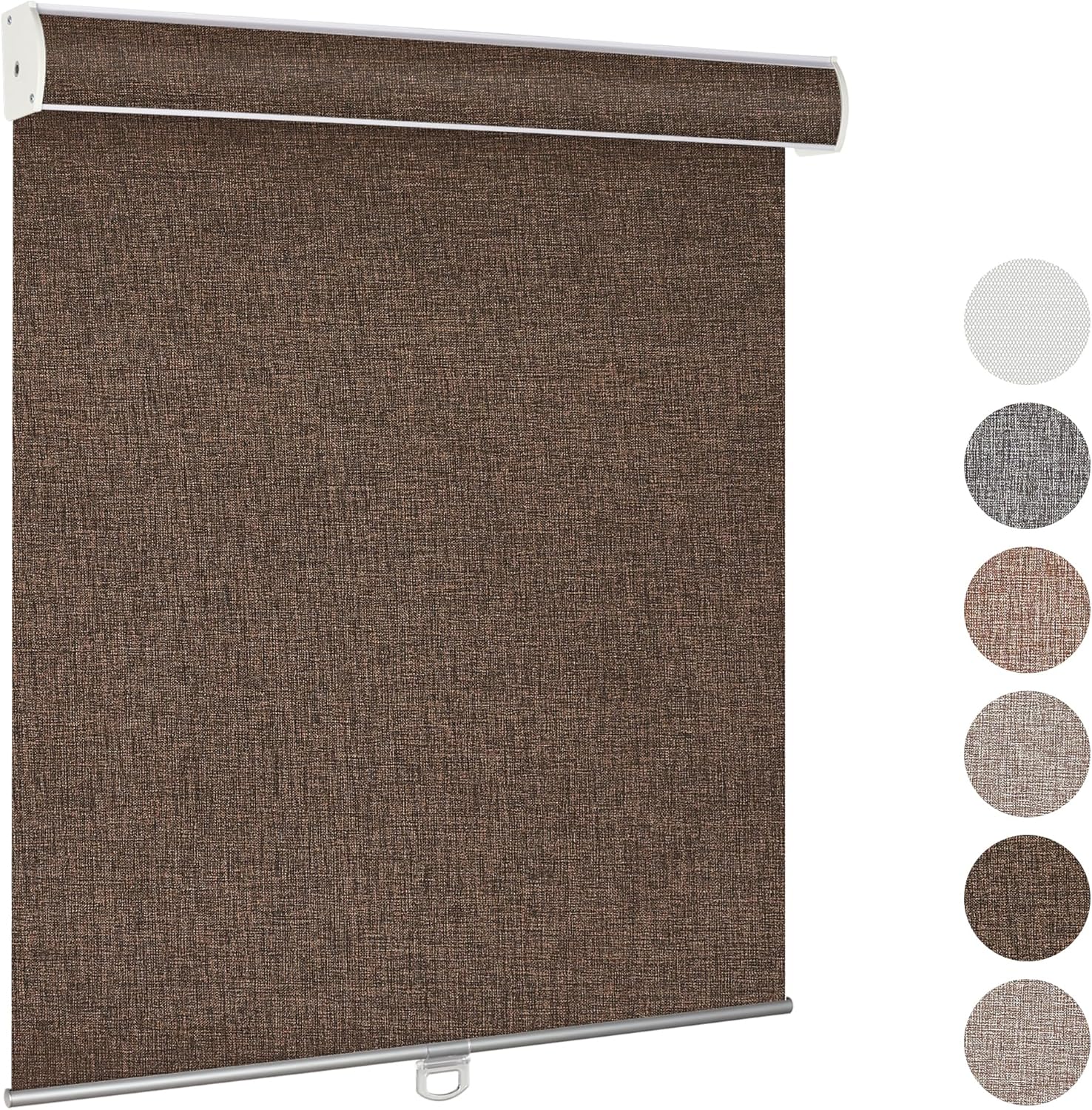 Amazon.com: PQRSHADE 100% Blackout Window Shades Pull Down for Indoor ...