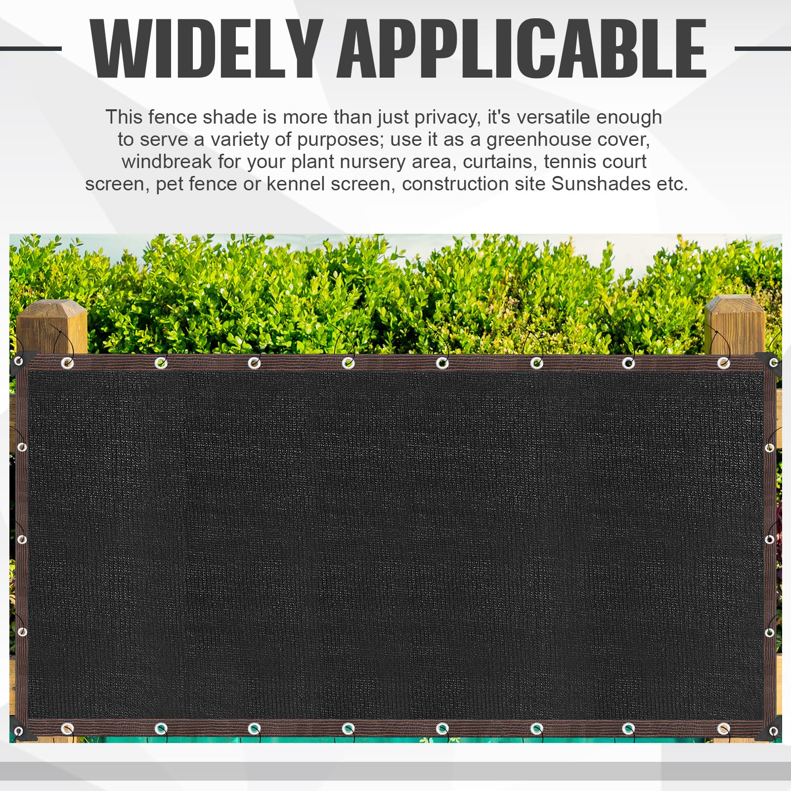 Snapklik.com : Windyun 3Ft X 100Ft Wind Screen Privacy Screen Fence ...