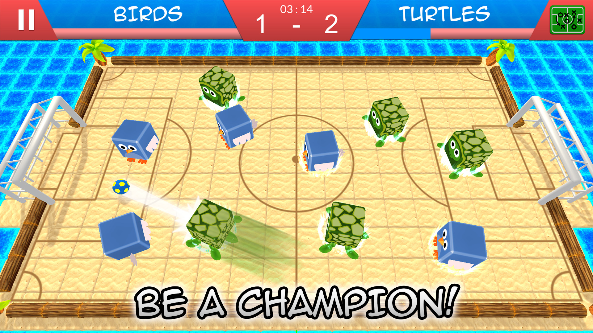 Animal Football: Fun Stampede - Pet Board Soccer Simulator Game - App ...