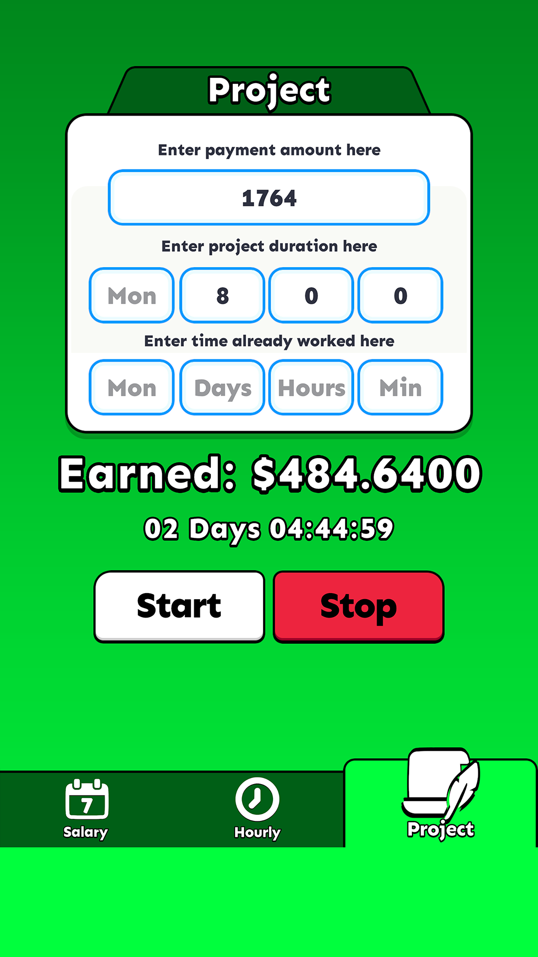 Money Clock - Real Time Earnings Calculator - App on Amazon Appstore