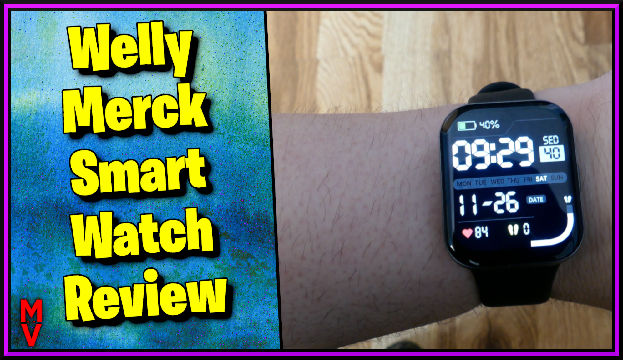 Watch Welly Merck Smart Watch Review on Amazon Live