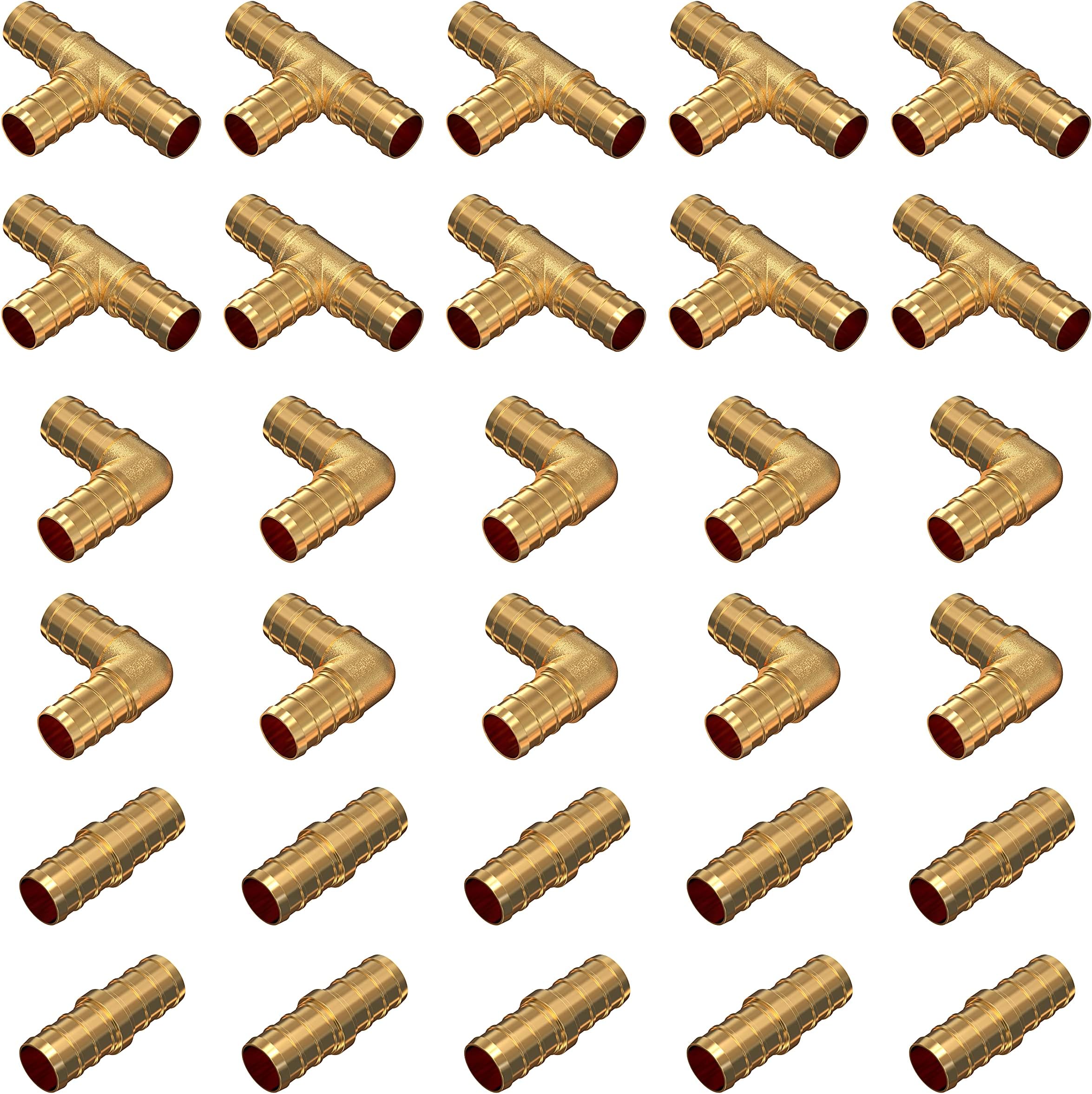 Viega 50243 PureFlow Zero Lead Manabloc Poly Alloy PEX Crimp in 1/2 ...