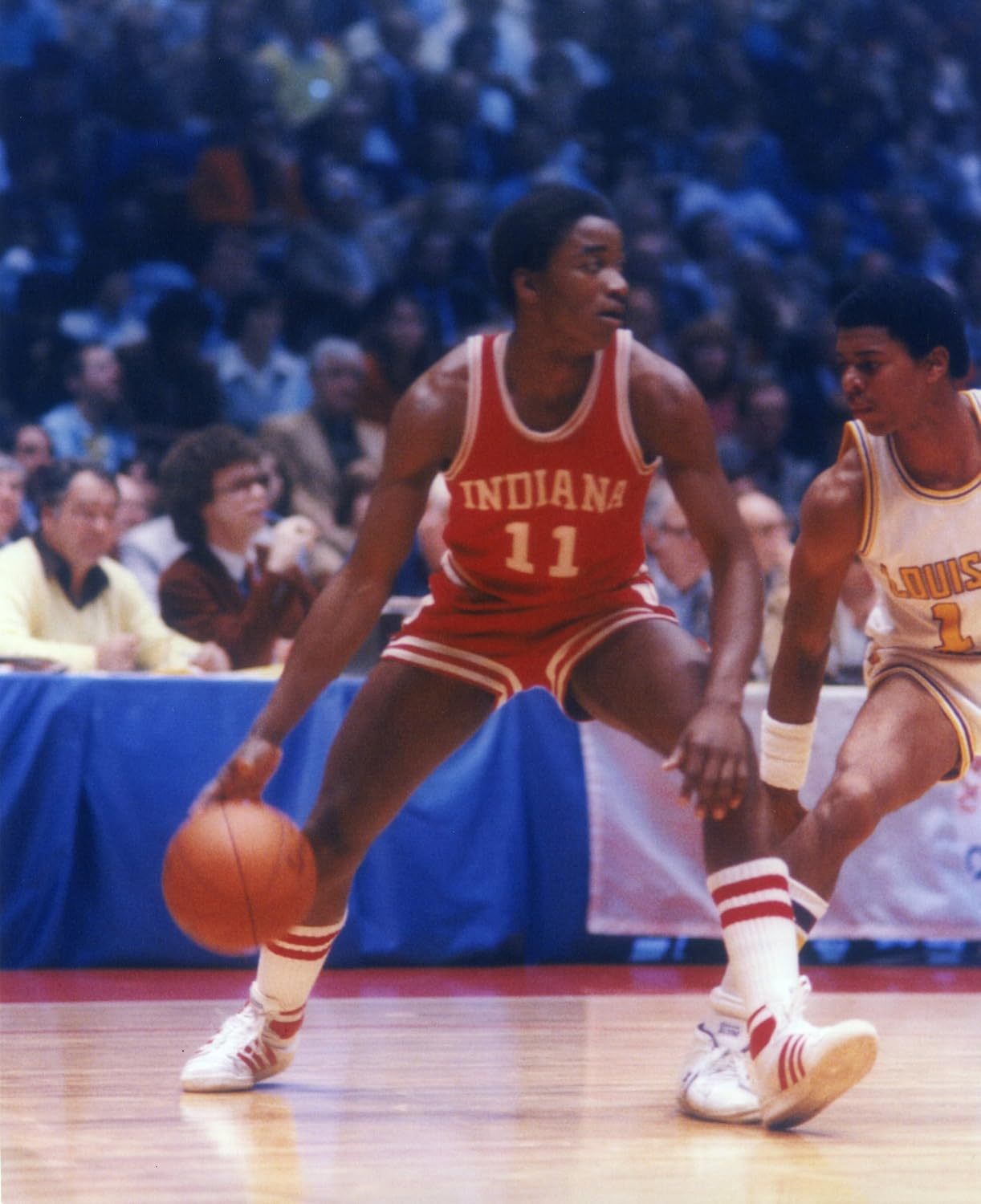 Amazon.com: ISIAH THOMAS INDIANA UNIVERSITY HOOSIERS 8X10 SPORTS ACTION ...