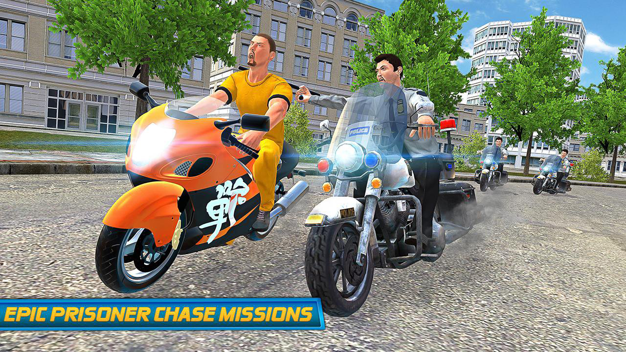 Prison Escape Cop Bike Chase Survival Simulator Mission Of Criminal ...