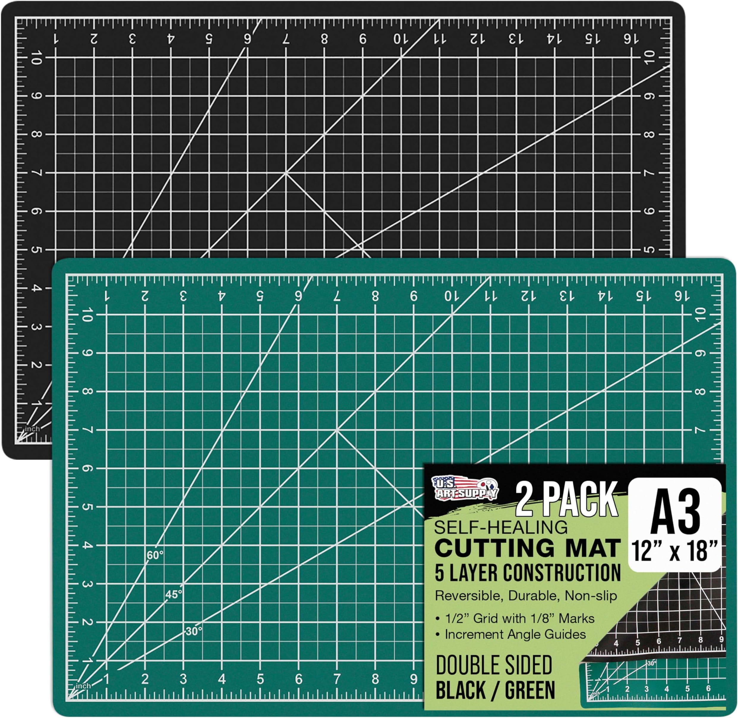 Amazon.com: A1 A2 A3 A4 PVC Cutting Mat Board Durable Self-healing DIY ...