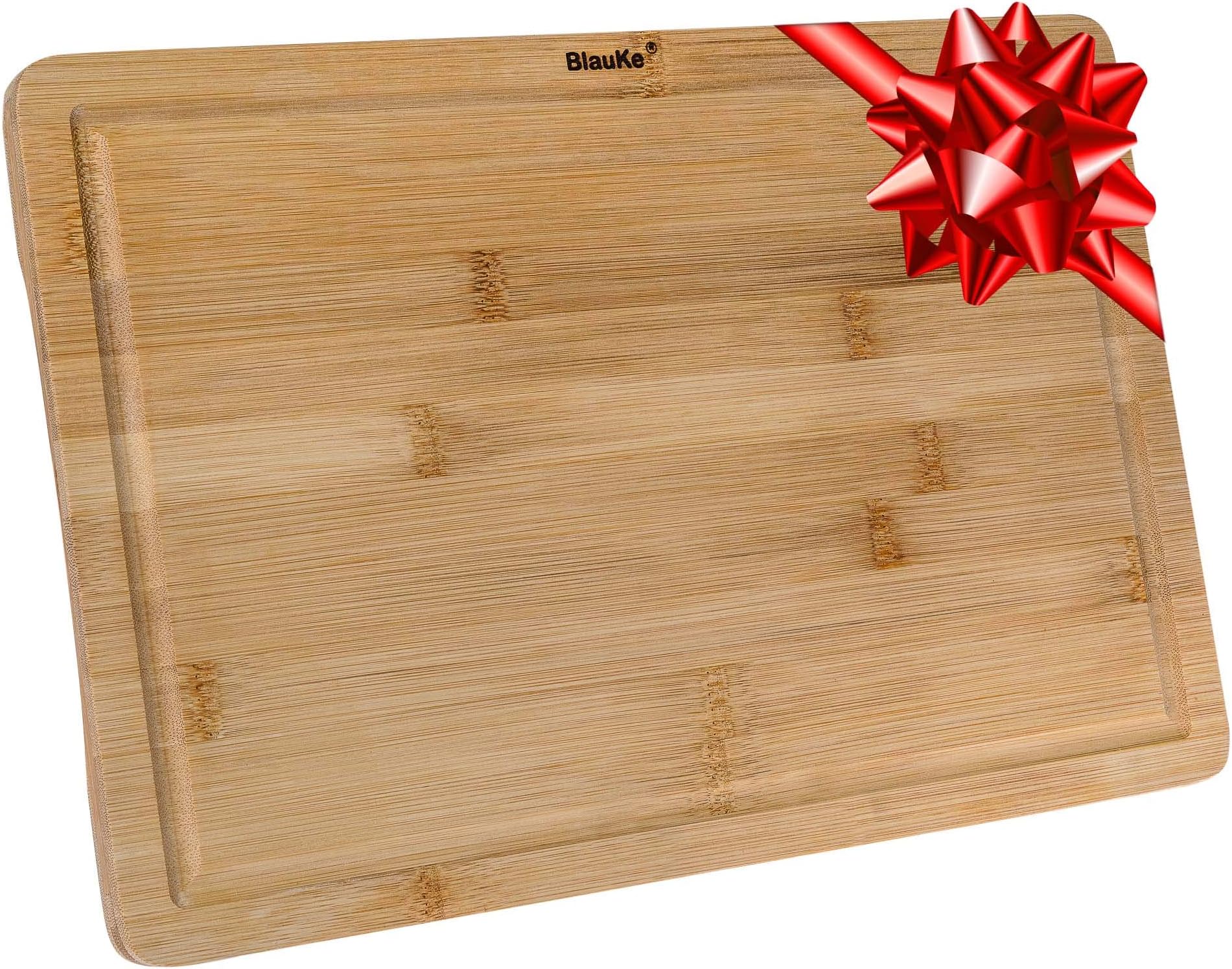 Amazon.com: Bamboo Cutting Boards for Kitchen - Wood Cutting Board with ...