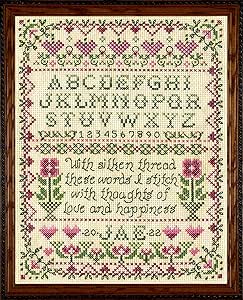 Amazon.com: Design Works Crafts Stitcher's Sampler Counted Cross Stitch ...