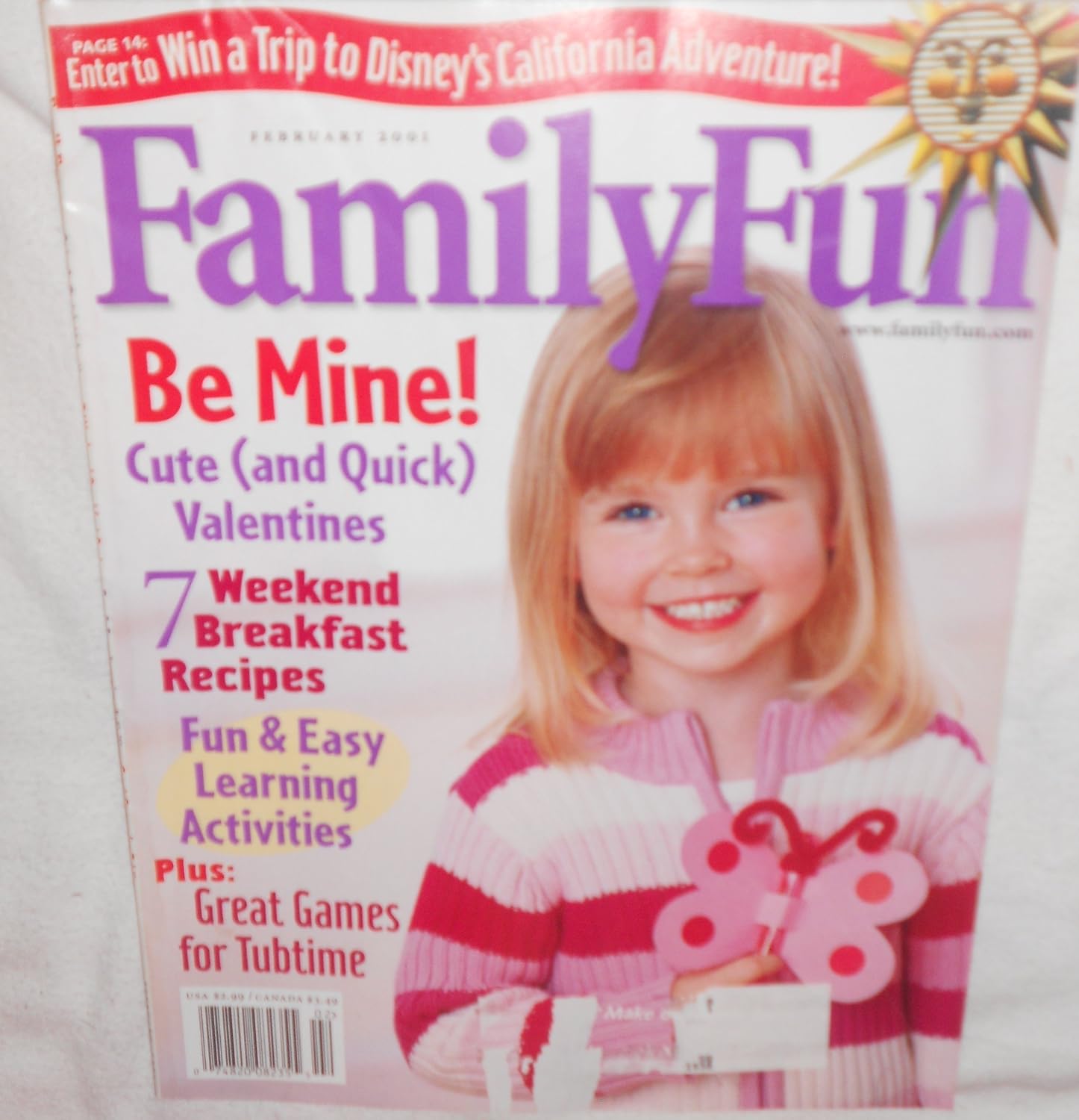 Amazon Family Fun Magazine February 2001 Be Mine Cute And Quick amazon-family-fun-magazine-february-2001-be-mine-cute-and-quick