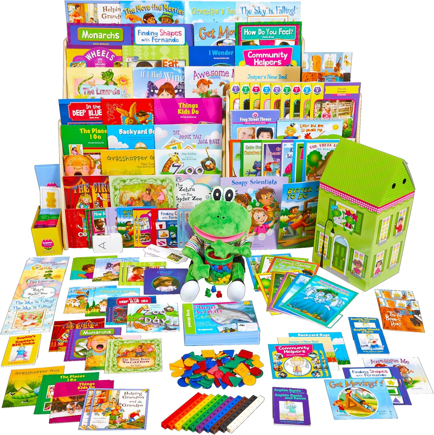 Amazon.com: Frog Street Threes Curriculum, English, 36 Weeks, Ages 36 ...