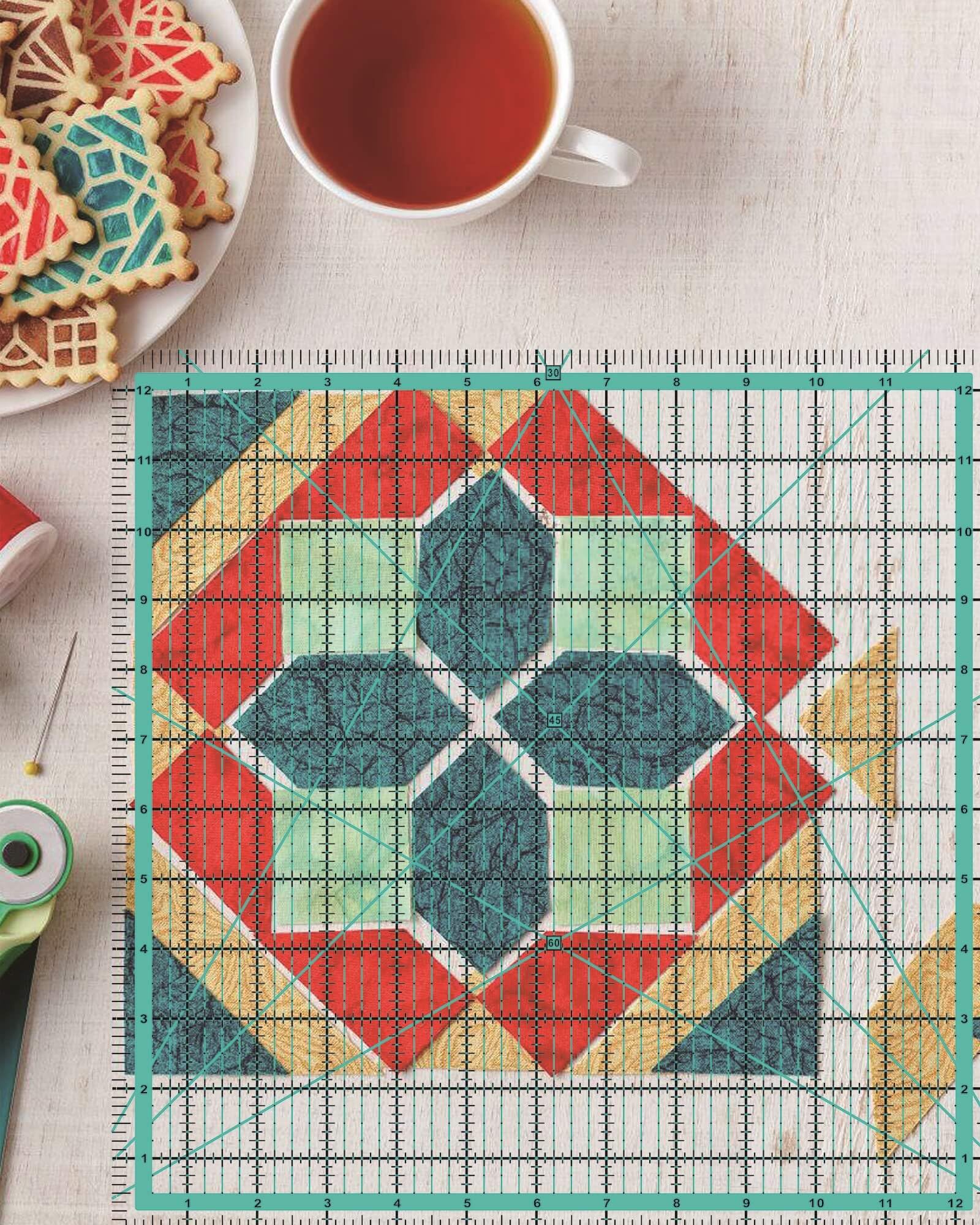 Snapklik.com : 7 Pack Quilting Rulers, Clear Acrylic Square Quilting ...