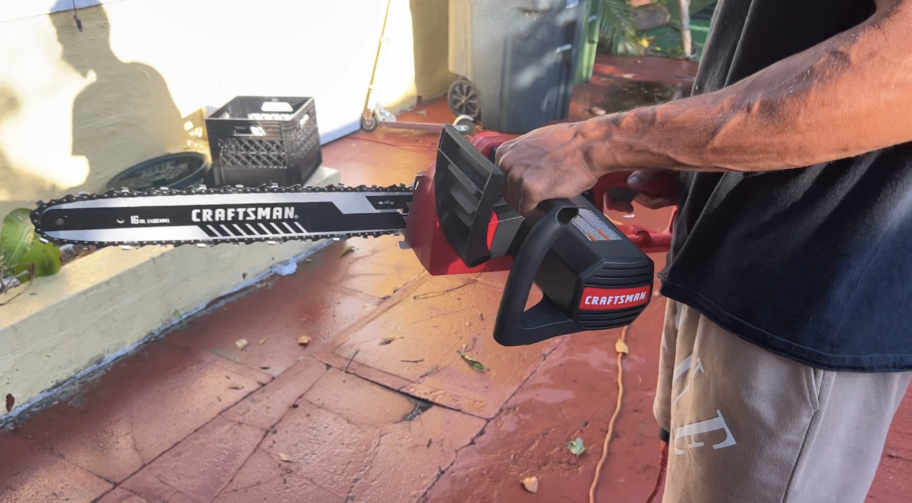 Watch Craftsman Electric Chainsaw Review and Demonstration on Amazon Live