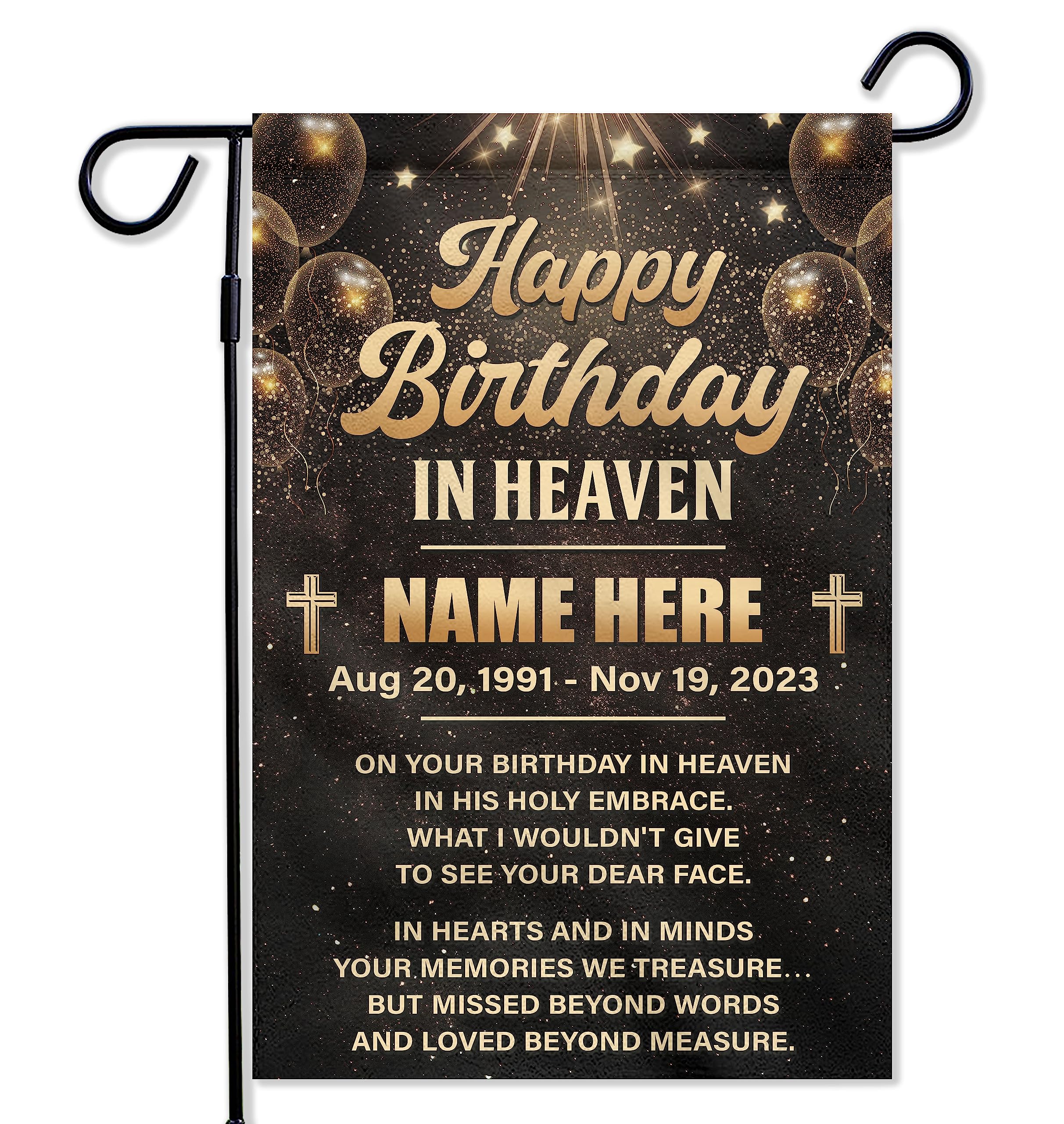 Happy Birthday In Heaven Memorials 8 Memorial Birthday Ideas For A