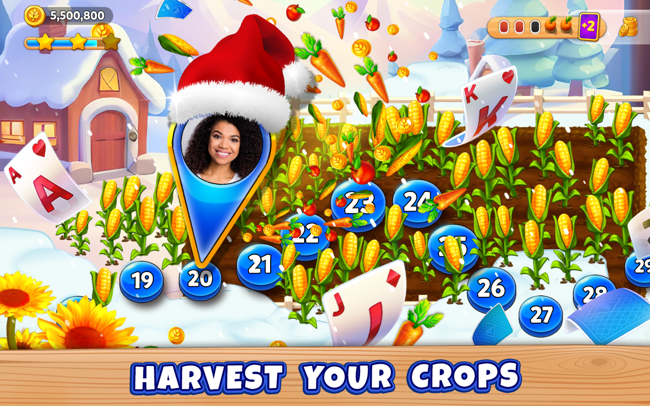 Solitaire Grand Harvest - Free Tripeaks Card Game - App on Amazon Appstore