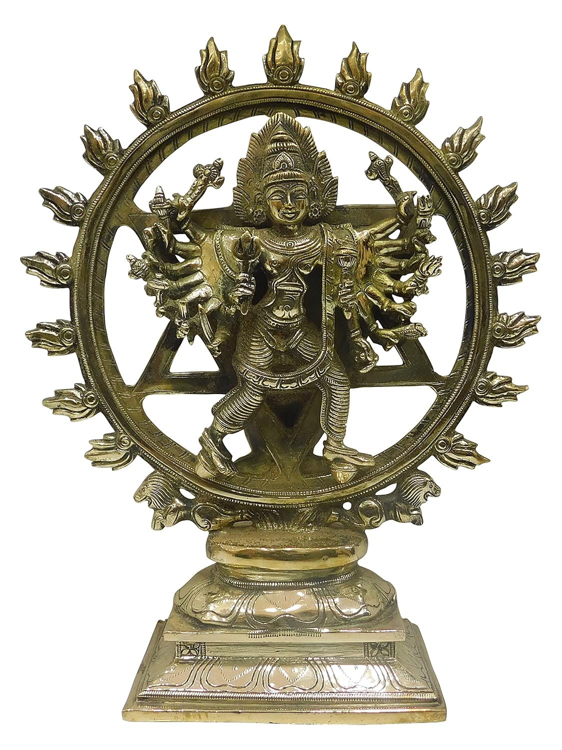 Buy Sudarshan Chakra Idol Lord Vishnu Decorative Showpiece Sudarshan ...