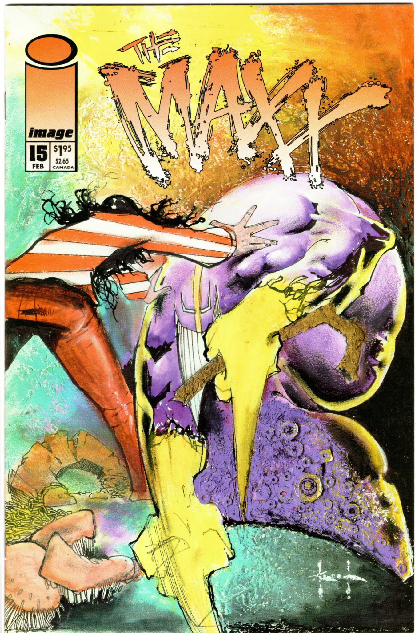 Amazon.com: The Maxx #15, April 1995: Sam Kieth, Jim Sinclair, Michael ...