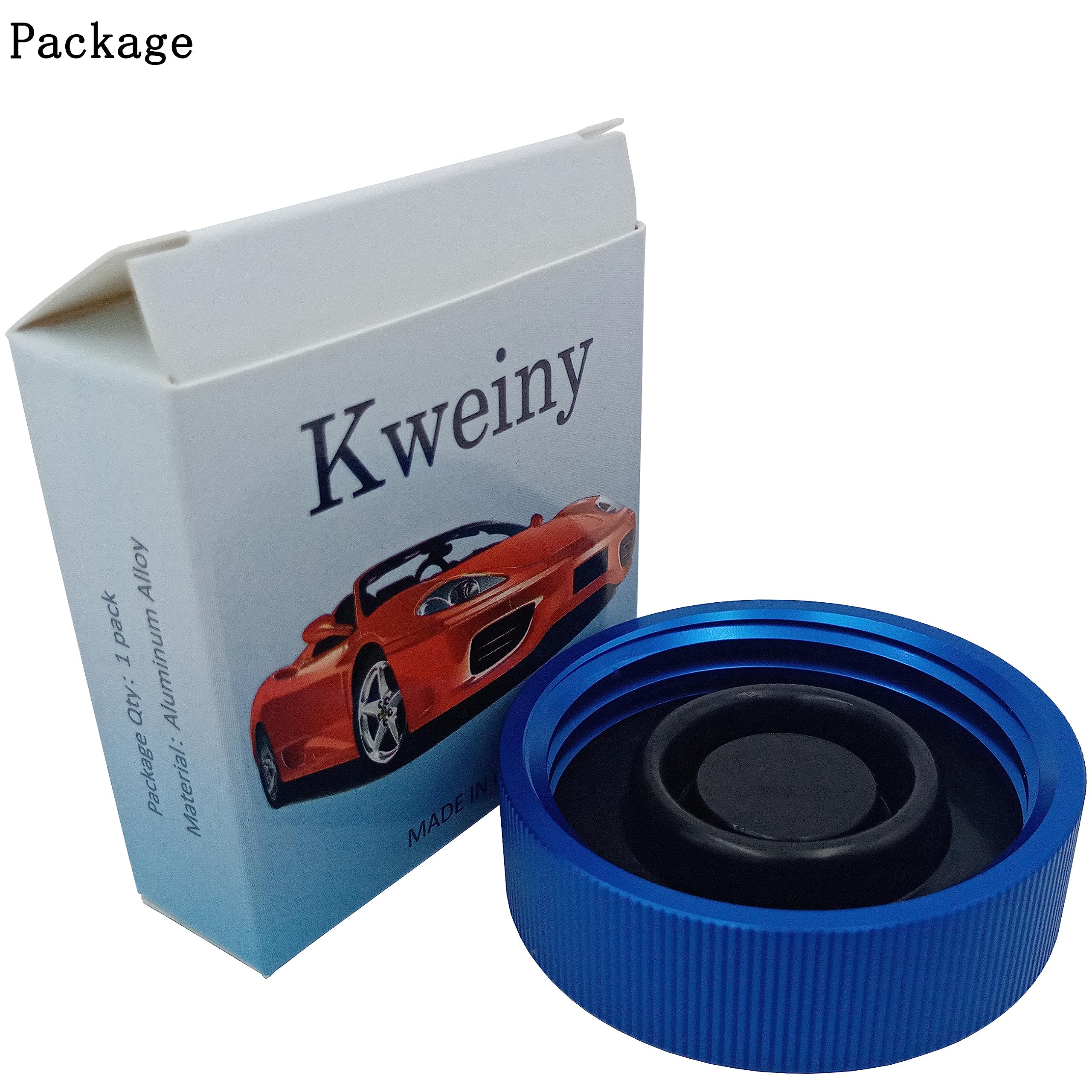 Snapklik.com : Kweiny Brake Master Cylinder Reservoir Cap Aluminum For ...