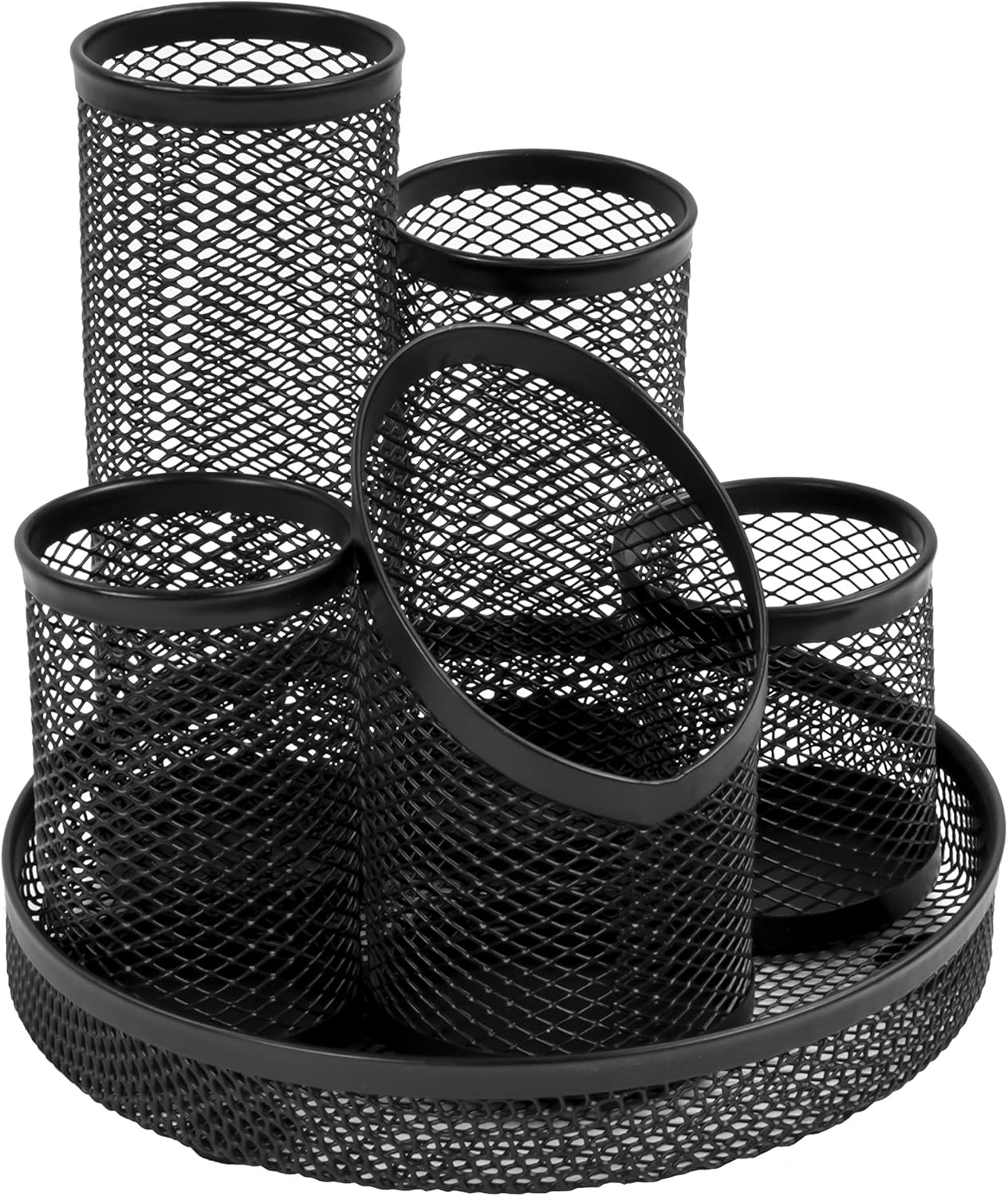 Osco Mesh Pencil Pot Scratch-resistant with Non-marking Base 5 Tube ...