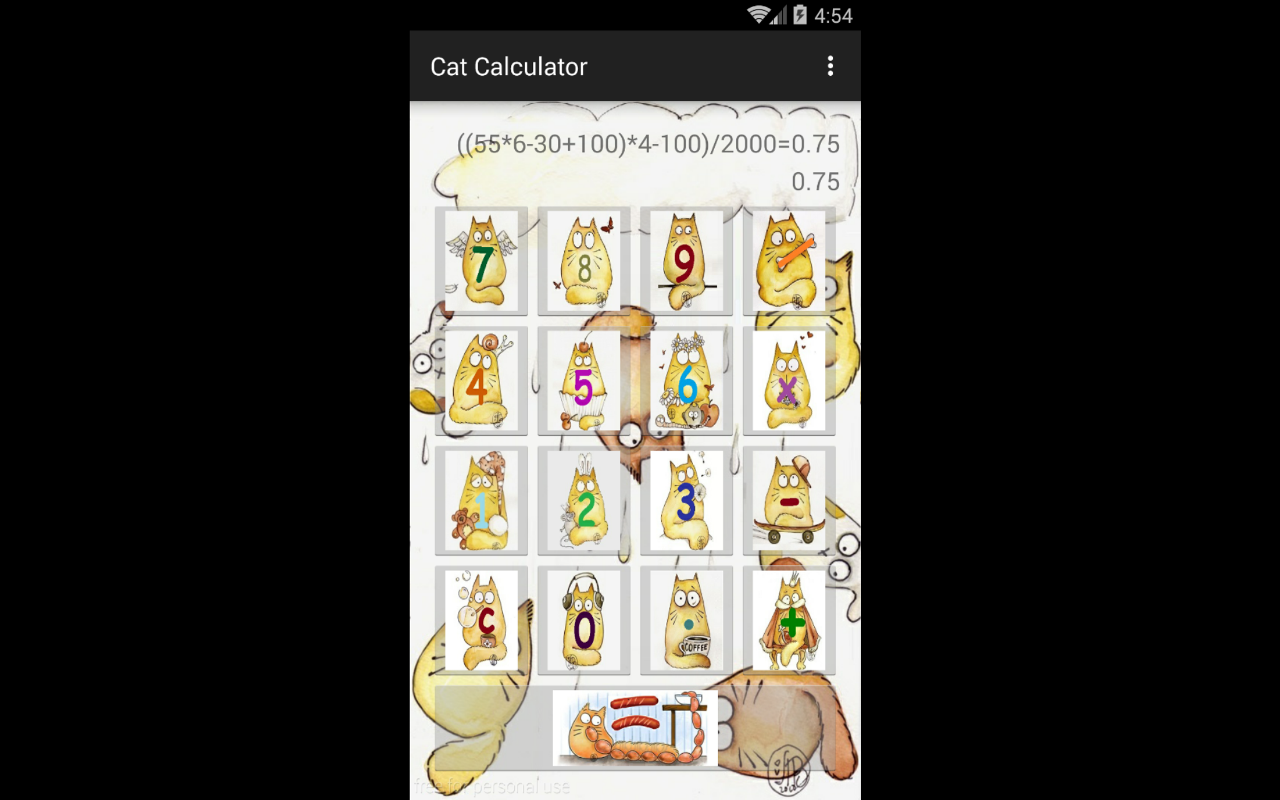 Cat Calculator - App on Amazon Appstore