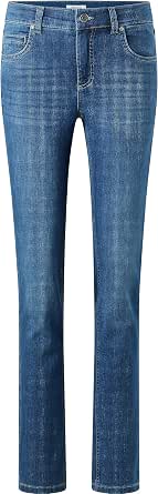 ANGELS Cici Women's Stretch Denim Jeans Dark Blue, blue, 38 W /28 L ...
