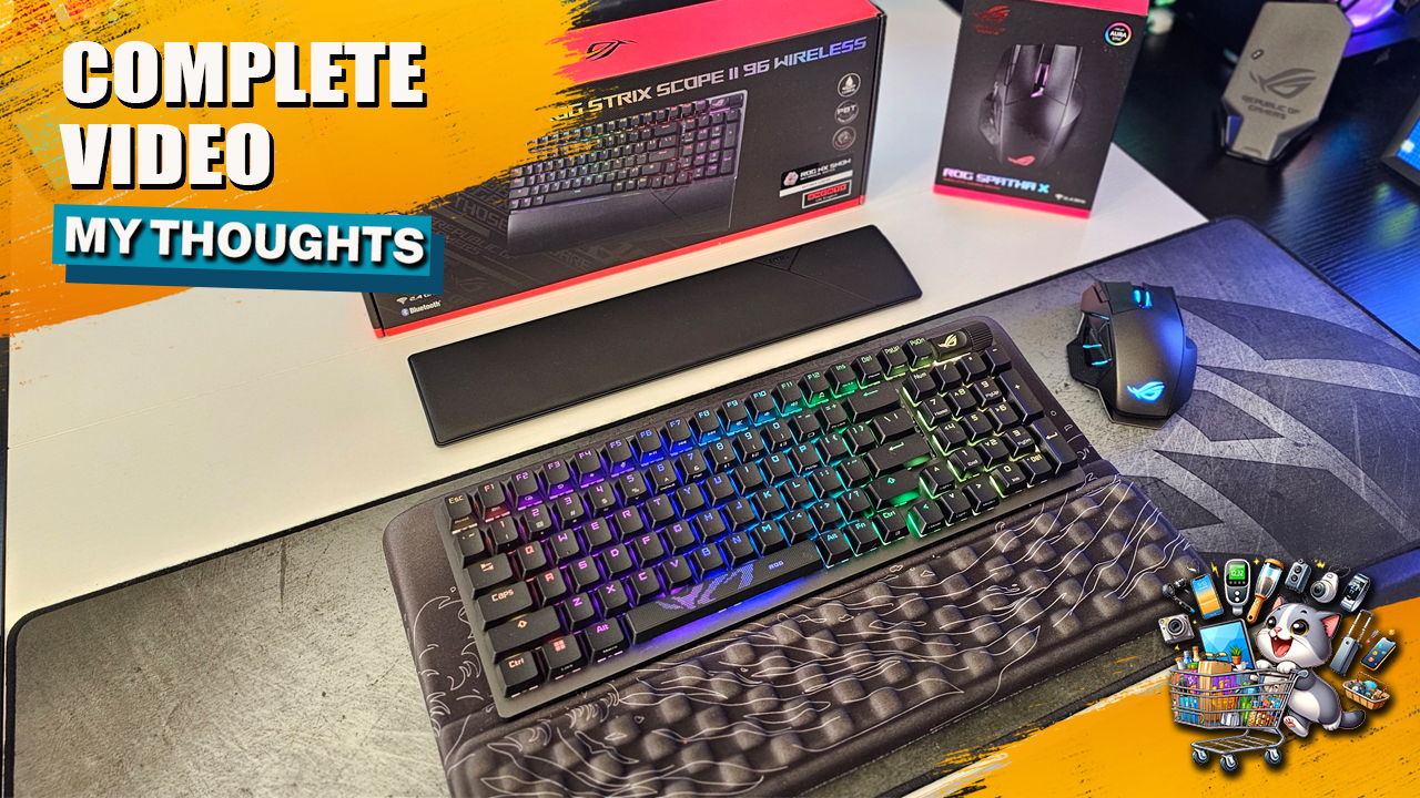 Watch Perfect Combo! - ASUS ROG Wireless M&KB on Amazon Live