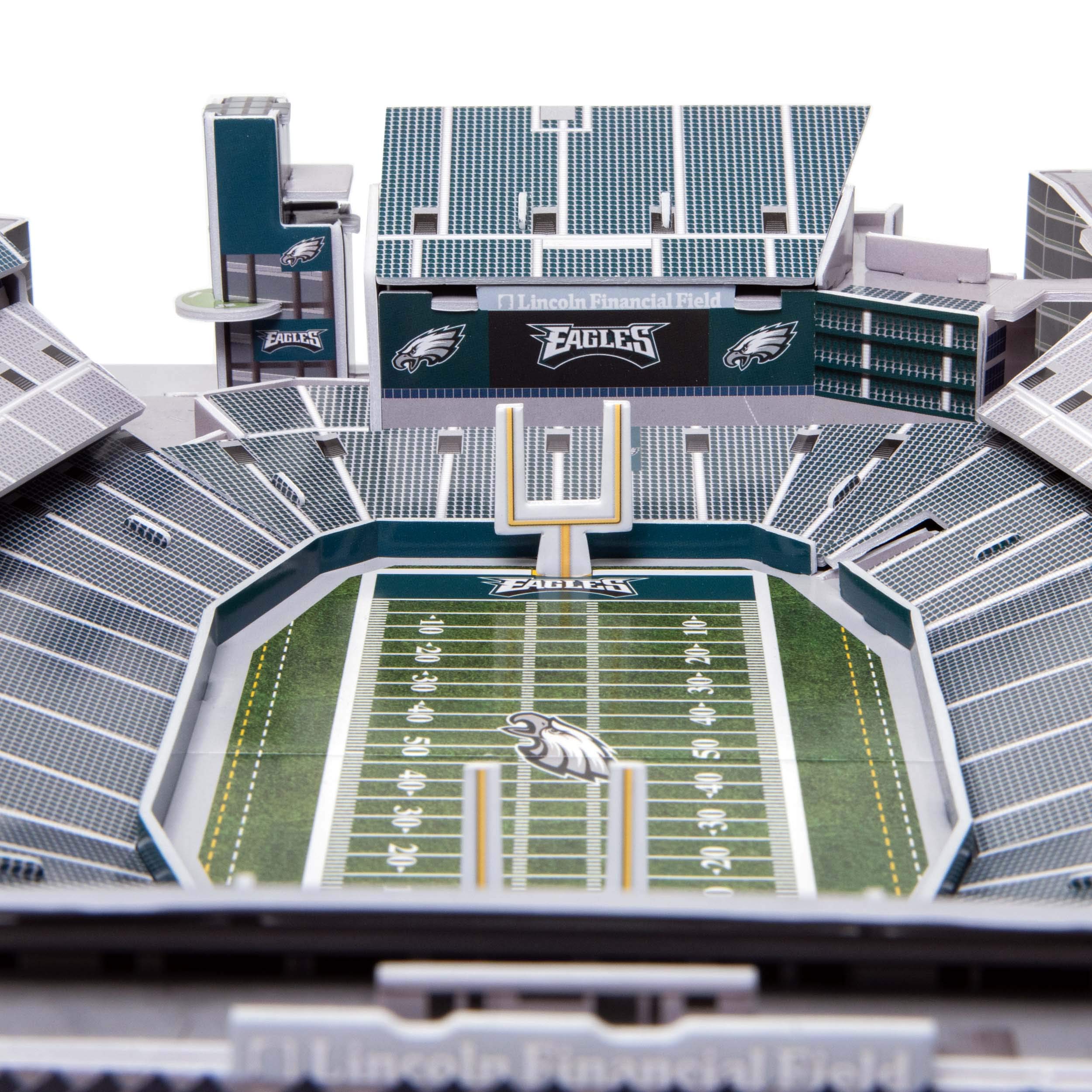 NFL Philadelphia Eagles Team Football Stadium PZLZ 3D Paper Model ...