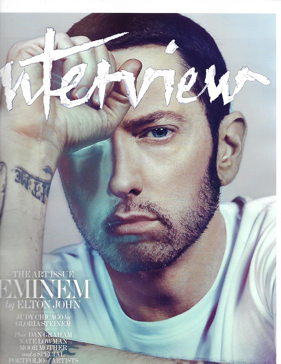 Interview magazine december/ january 2018 {Eminem Cover]: Amazon.com: Books