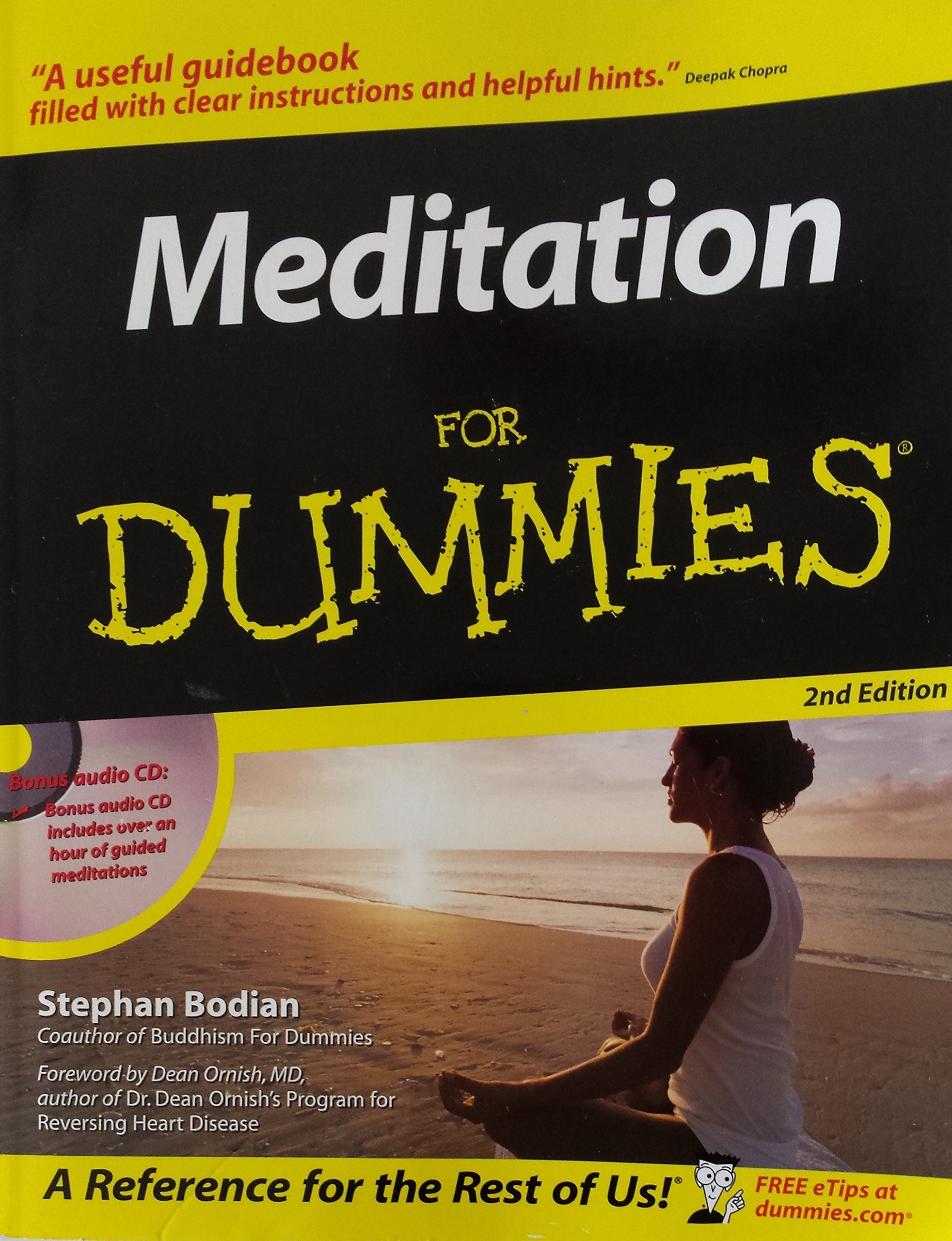Meditation For Dummies (Book and CD edition): Stephan Bodian, Dean Ornish: 9780471777748: Amazon ...