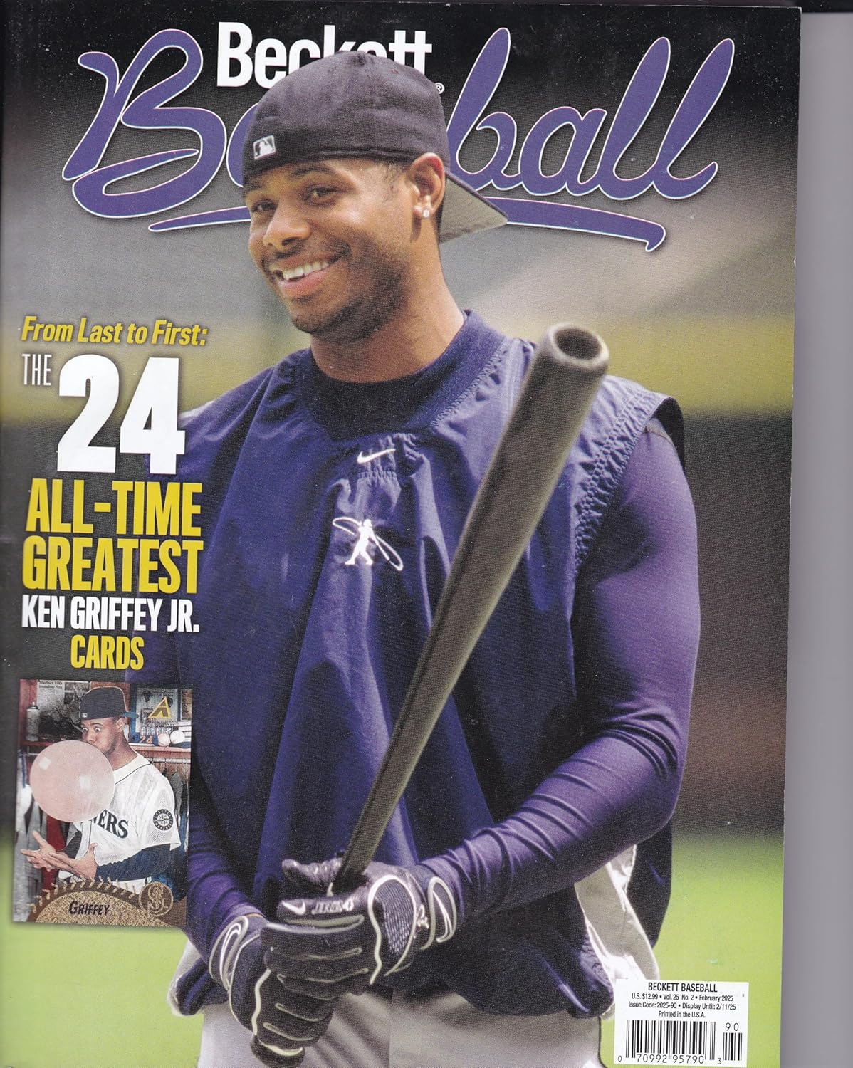 February 2025 Price Guide Baseball Price Guide Vol 25 No 2 Ken Griffey ...