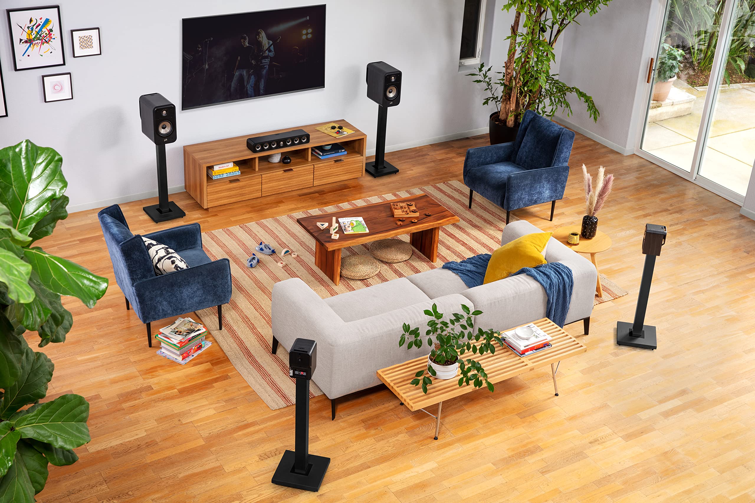 POLK AUDIO Signature Elite ES10 High-Resolution Surround Speakers for ...