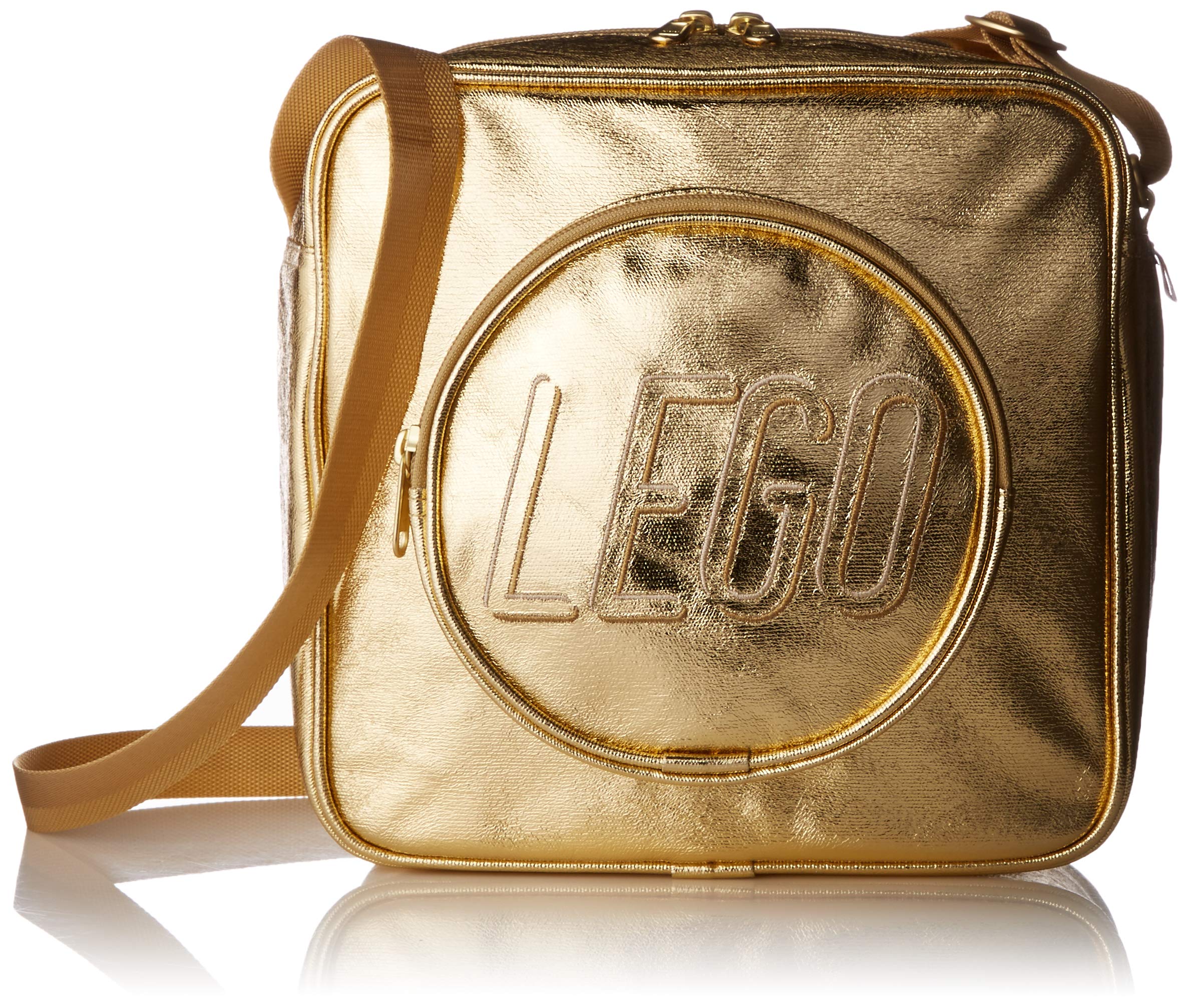 Amazon.com: LEGO Brick Crossbody Handbag - Gold : Toys & Games