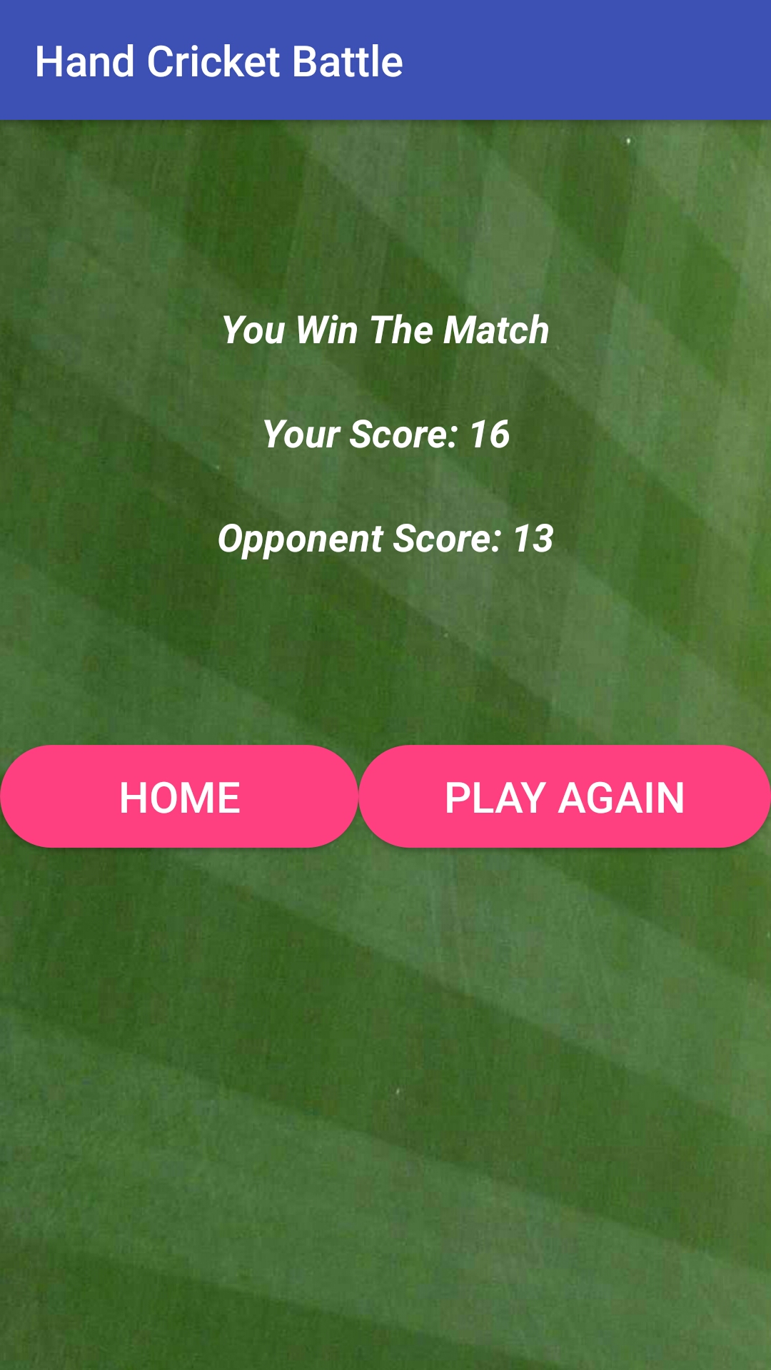 Hand Cricket Battle - App on Amazon Appstore