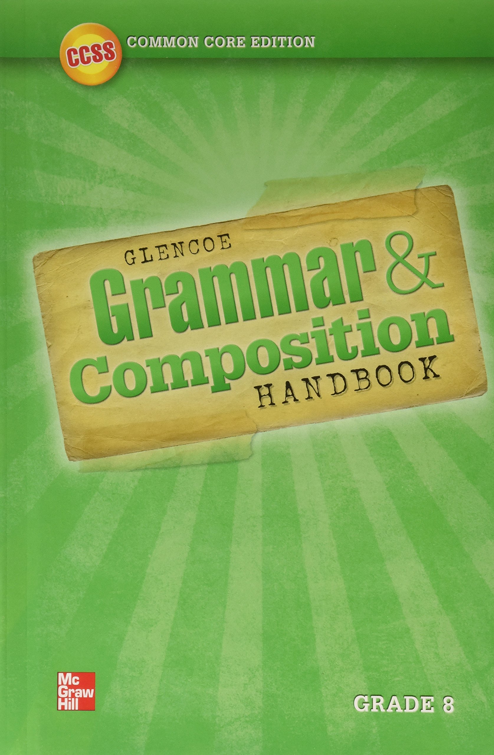 Amazon.com: Grammar and Composition Handbook, Grade 8 (WRITER'S ...
