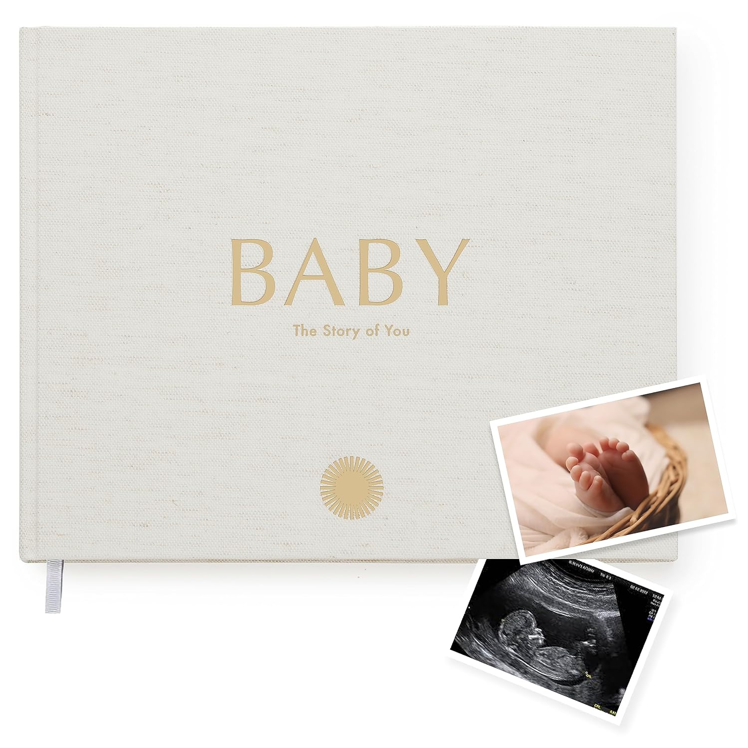 Amazon.com: Mal Paper Pregnancy Journal - Cotton | Baby Memory Book for ...