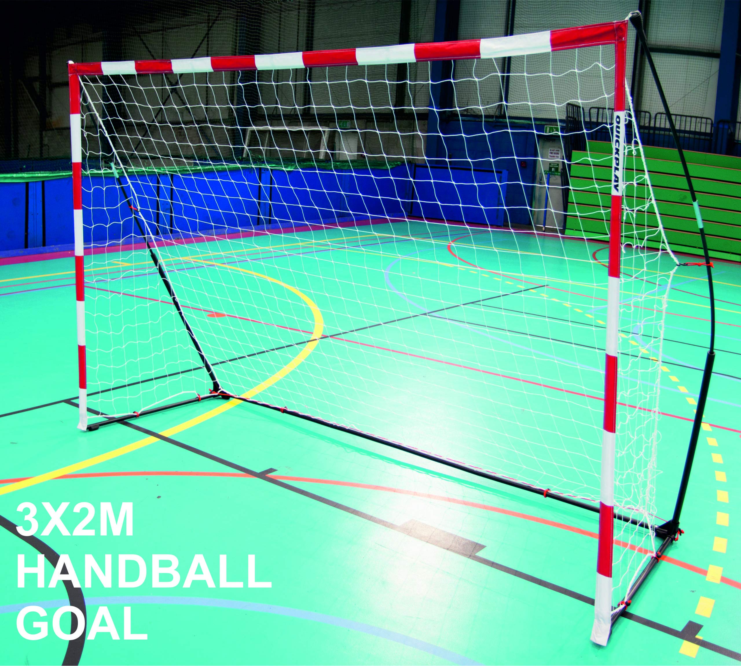 Snapklik.com : QUICKPLAY Portable Official Handball Goal 3x2m