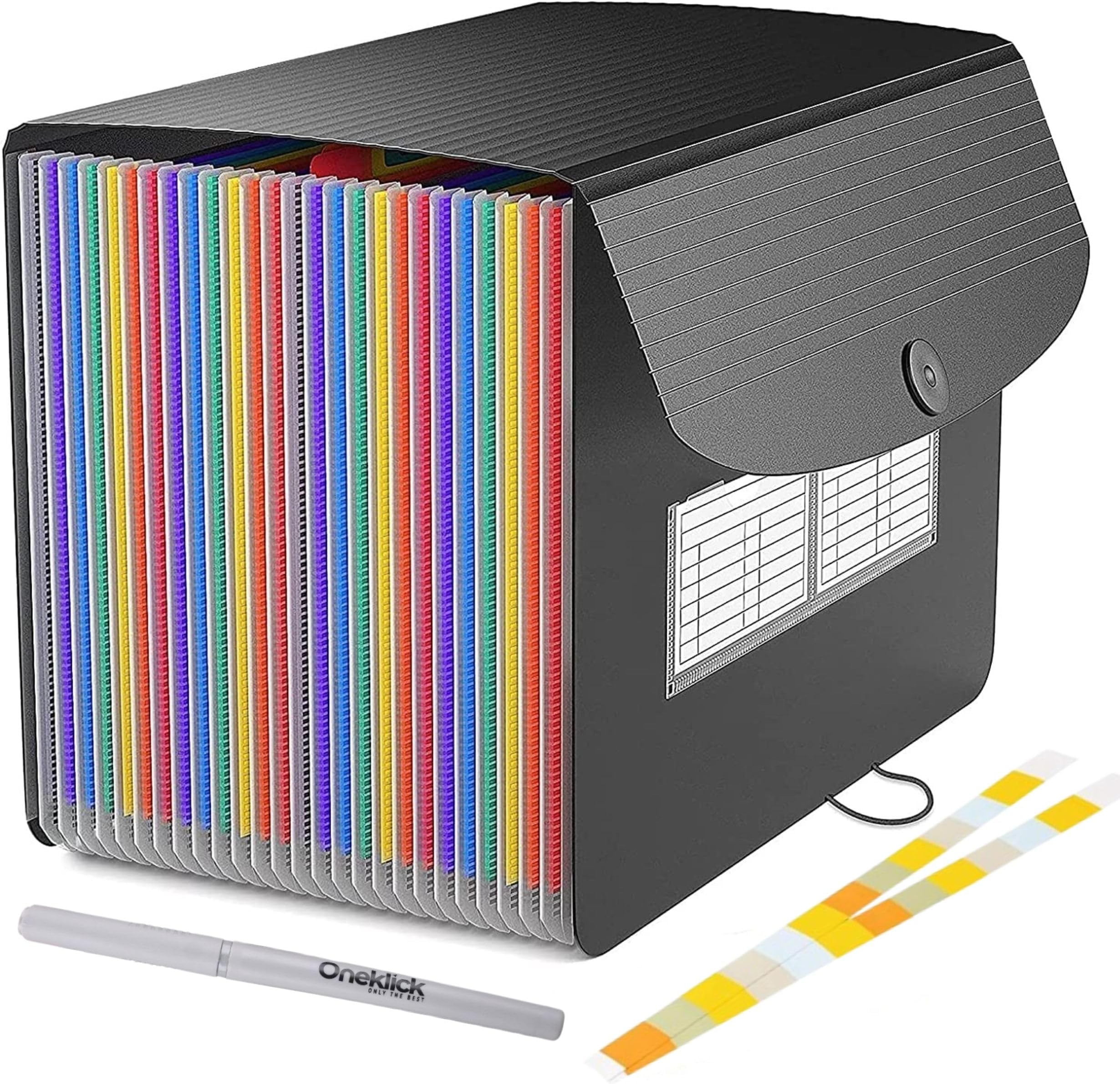 SPS 5 Pocket Expanding File Folder Smile Design - Fits A4 & Letter Size ...