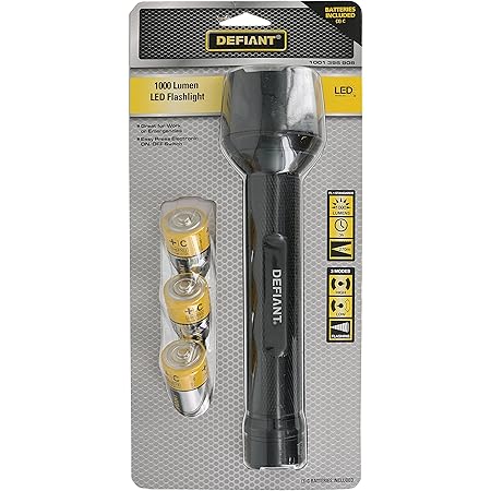 Defiant 1200 Lumen LED Flashlight - - Amazon.com