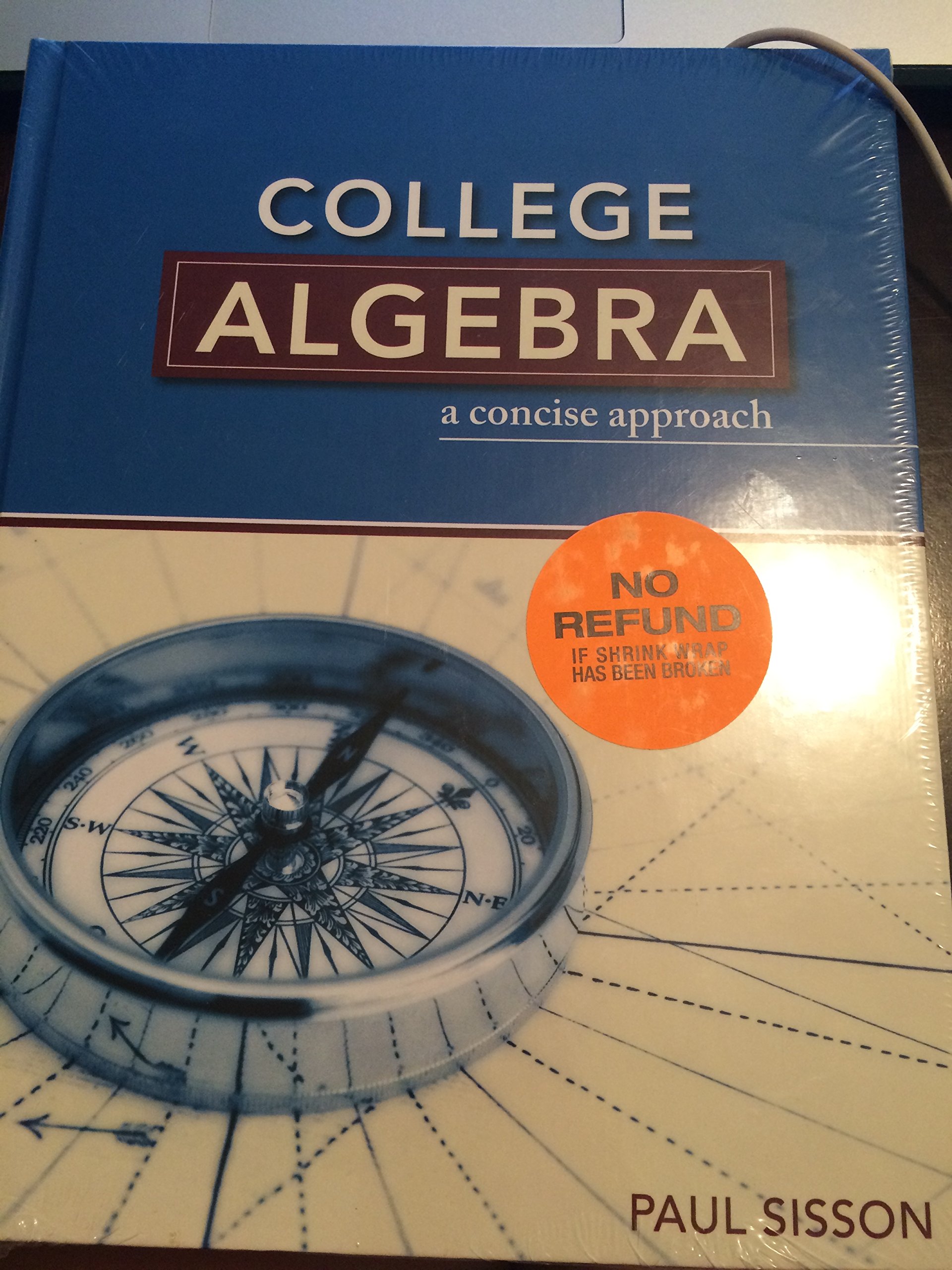 Amazon.com: College Algebra : A Concise Approach Text: 9781935782025 ...