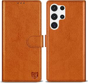 Amazon.com: ZZXX for Samsung Galaxy S23 Ultra Wallet Case with [RFID Blocking] Card Slot ...