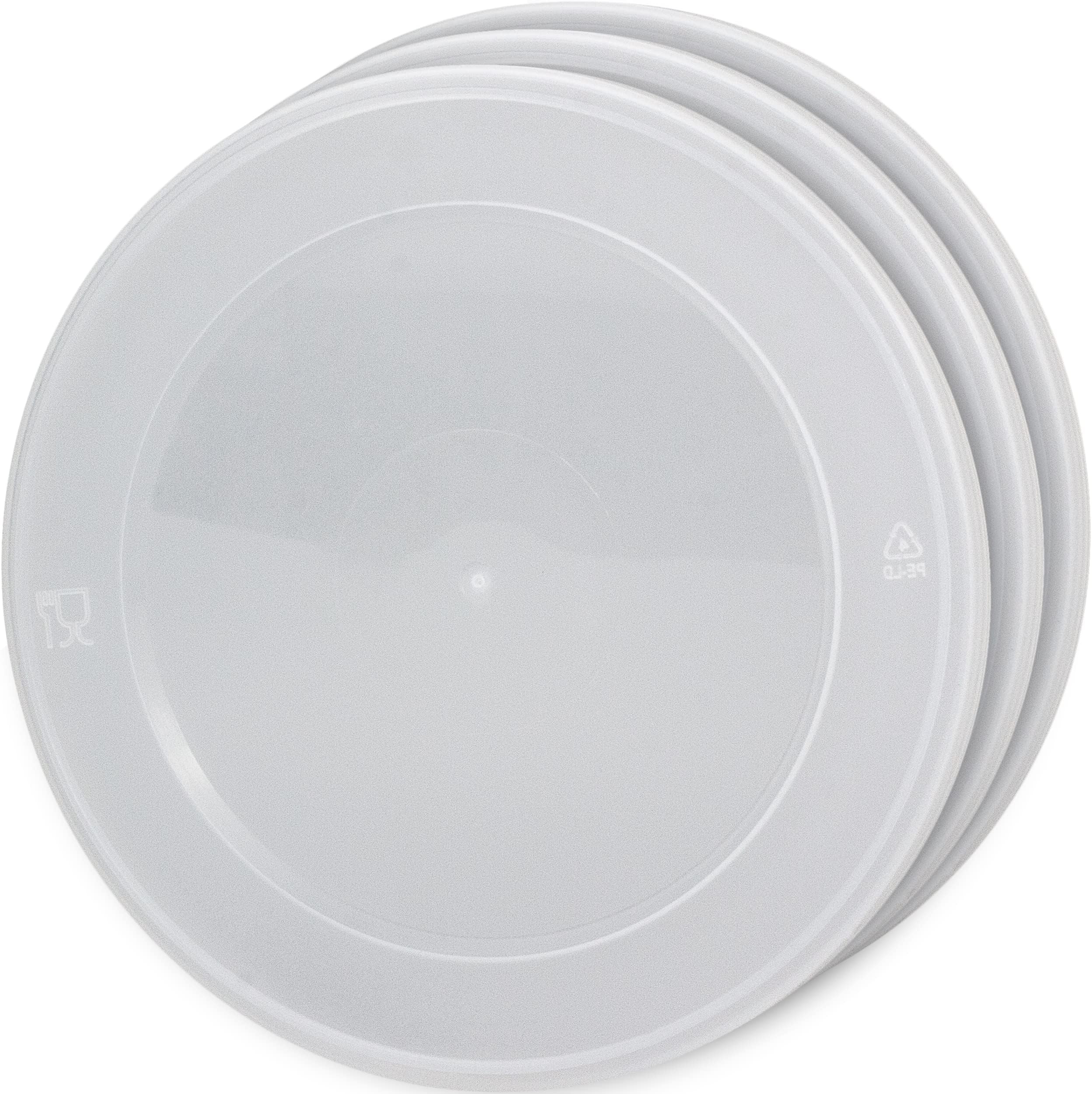 Fackelmann 49463 Lot de 2 couvercles en Plastique, couvercles pour ...