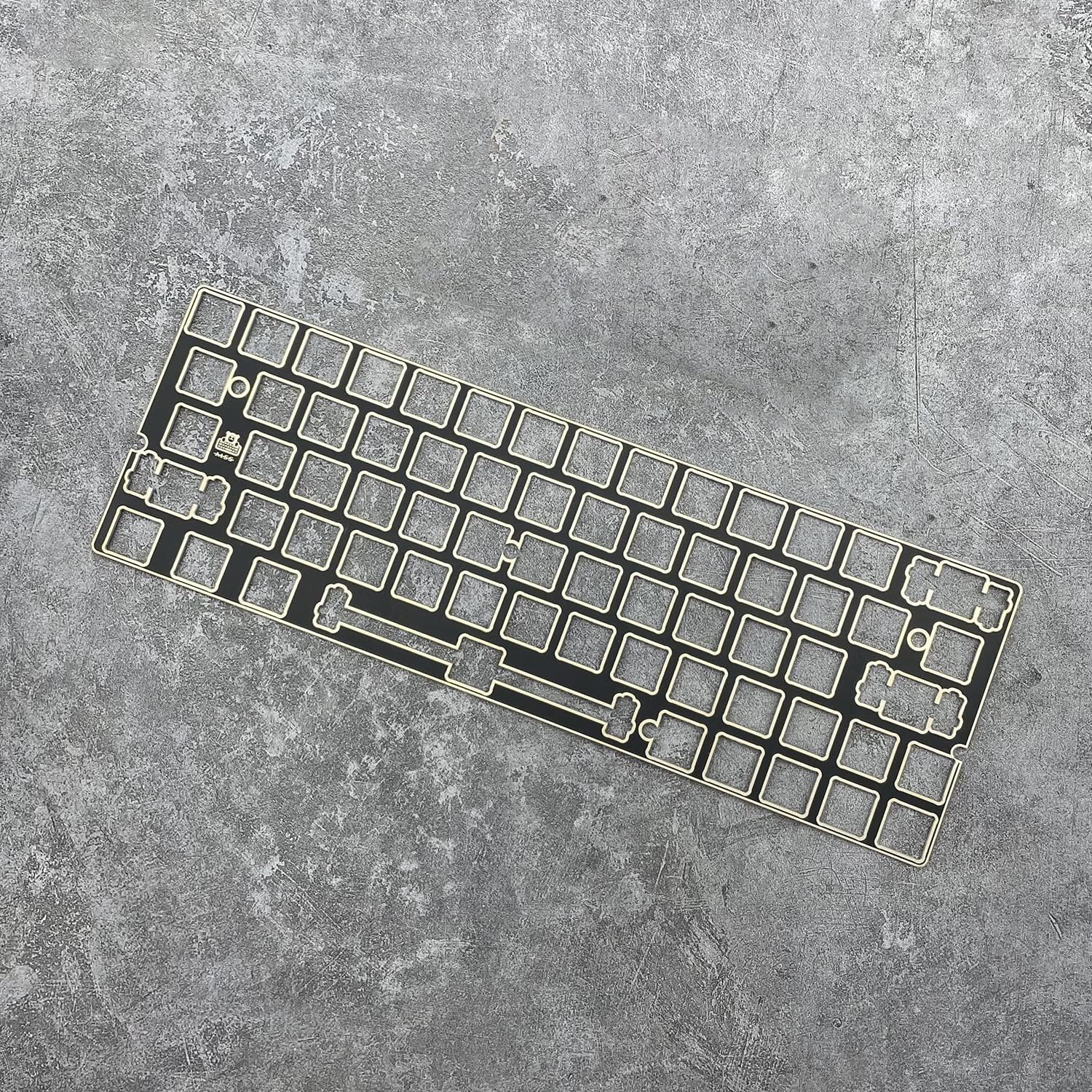 Amazon.com: Positioning Board Plate, PC/FR4/POM/Carbon Fiber/Brass PCB-Mount Plate for 60% ...