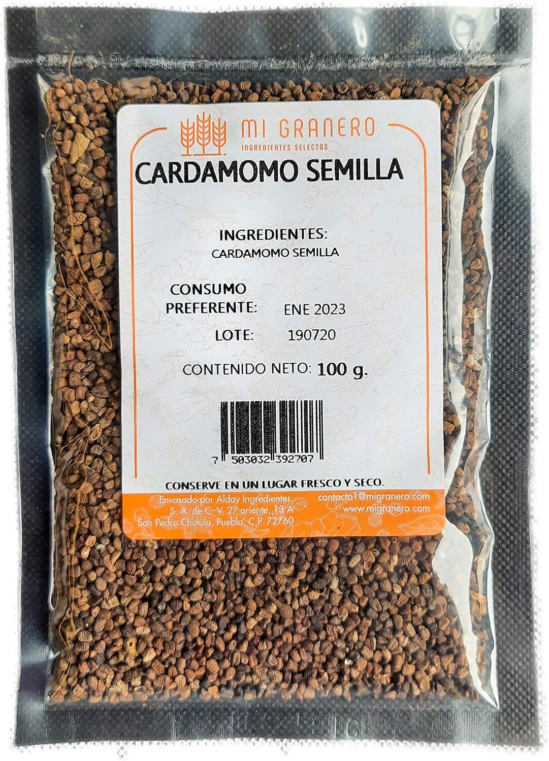 CARDAMOMO SEMILLAS 100 GRAMOS PREMIUM : Amazon.com.mx: Alimentos y Bebidas