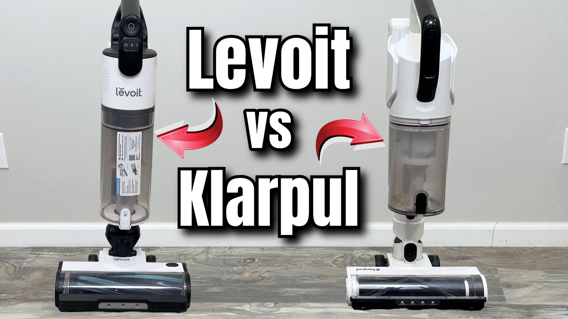 Watch LEVOIT vs. KLARPUL Cordless Vacuums Side-by-side! on Amazon Live