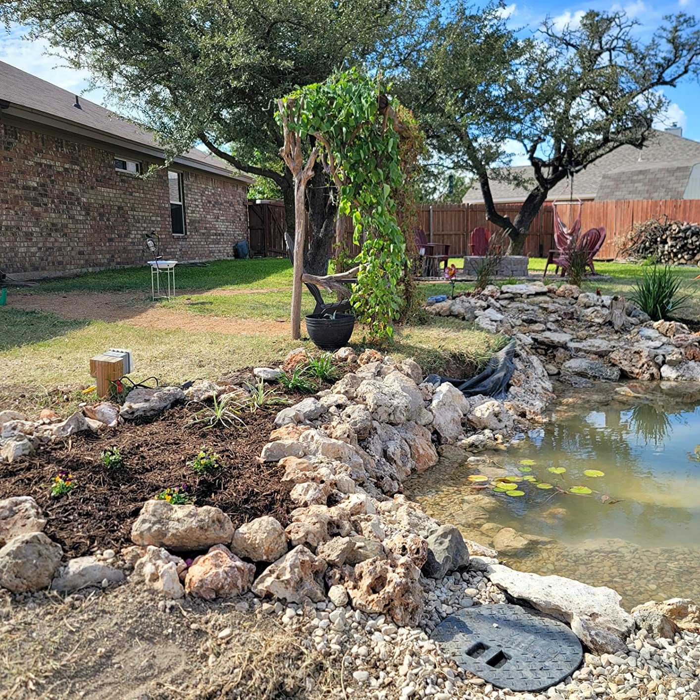 $36/mo - Finance Simply Ponds 4000 Complete Water Garden and Pond Kit ...