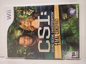Amazon.com: CSI: Fatal Conspiracy - Nintendo Wii : Video Games