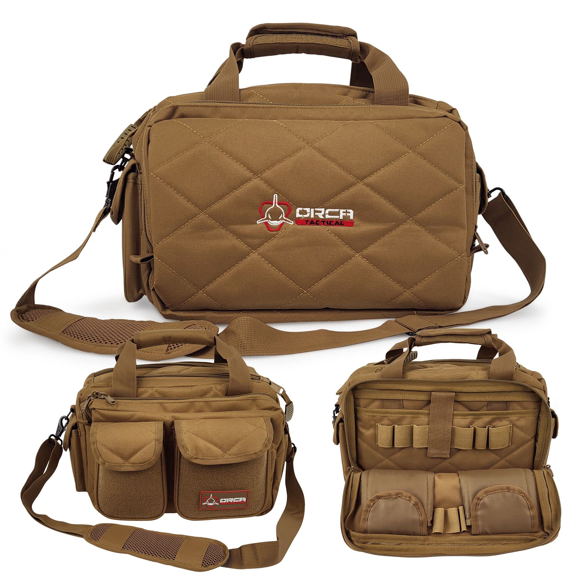 Buy Orca Range Bag – Compact Pistol Revolver Range Bag for Hands and ...