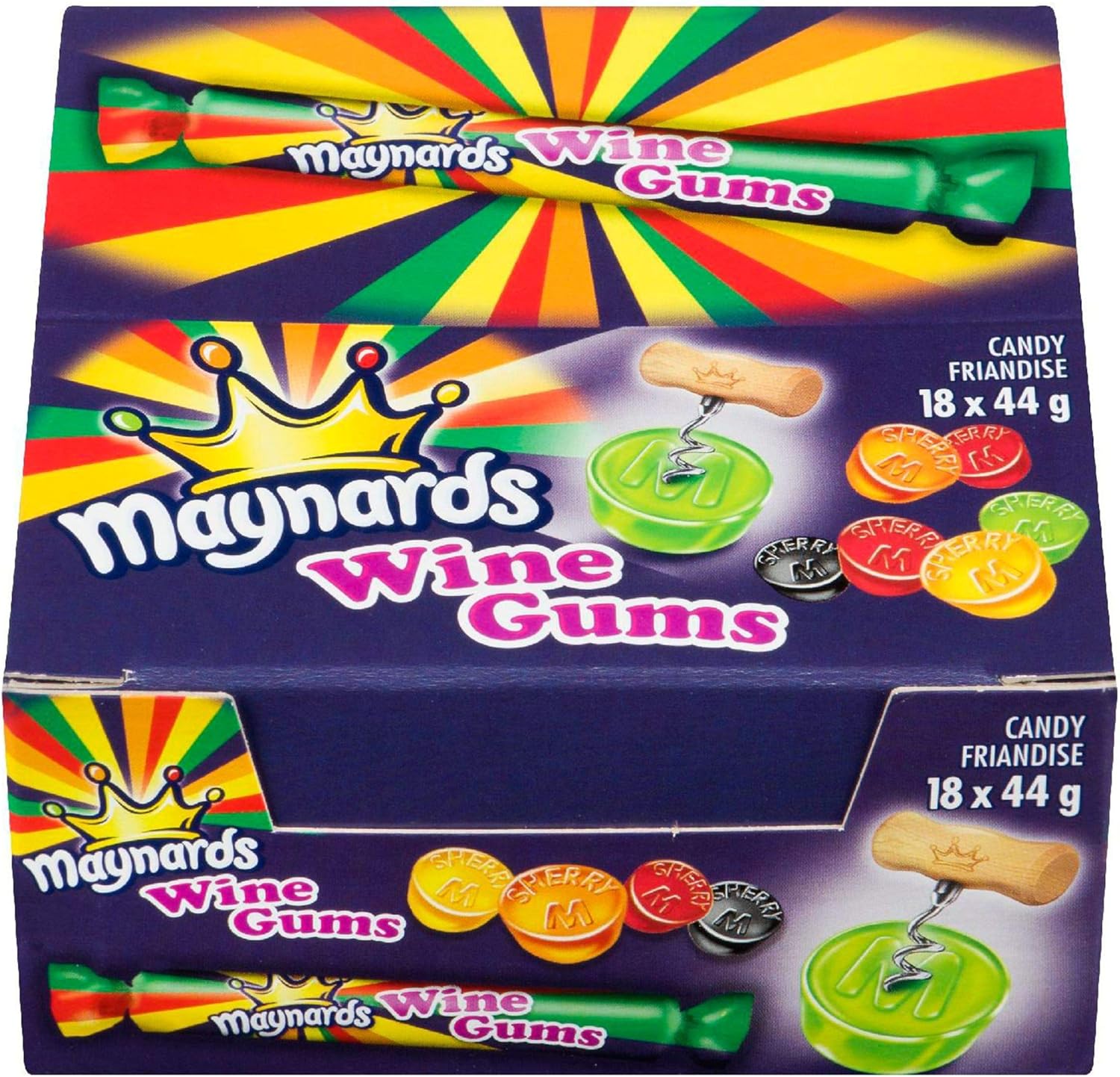 Maynards, Wine Gums Candy, Gummy Candy, Bonbon, Pack of 18 : Amazon.ca ...